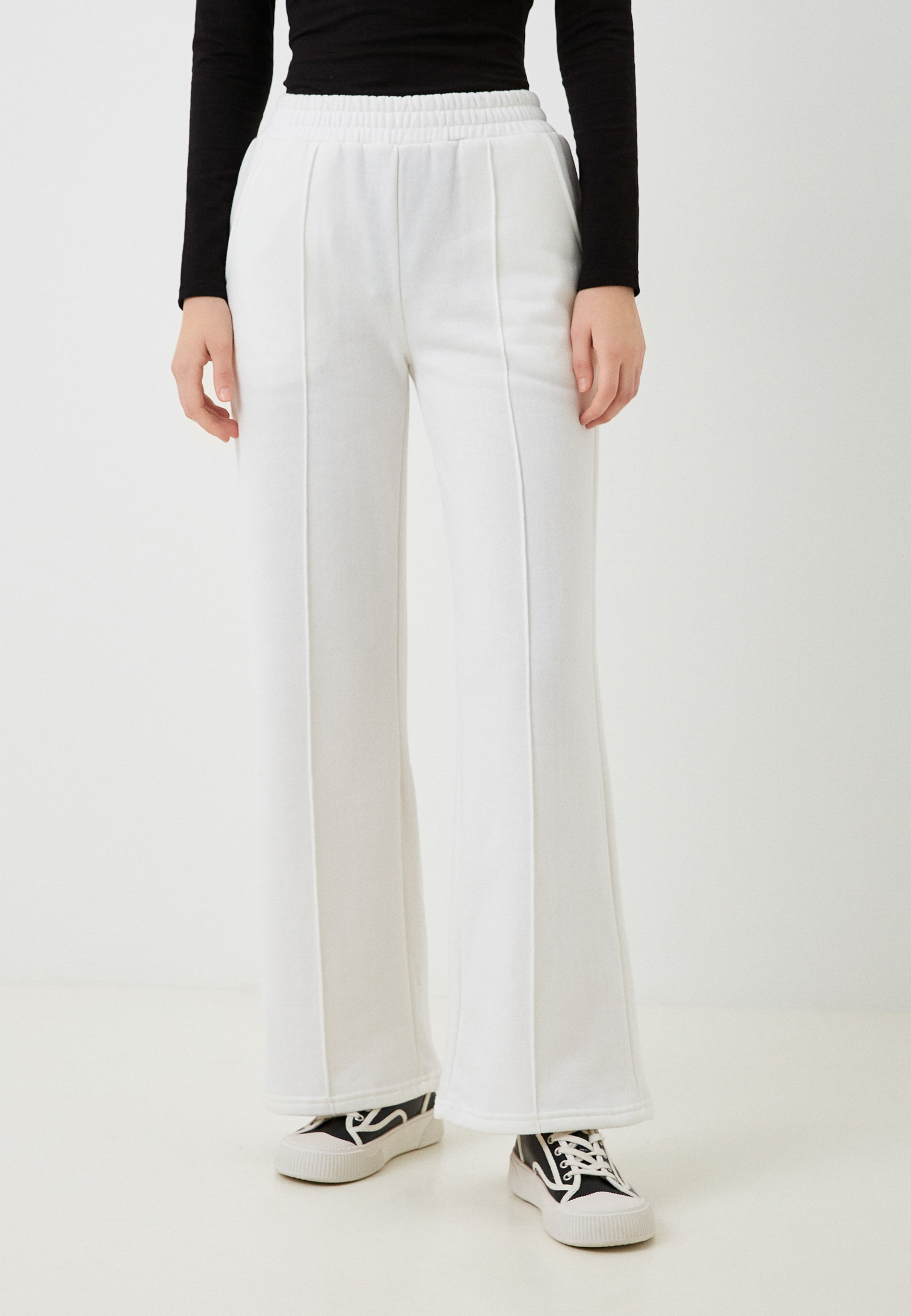 Брюки спортивные Befree, цвет: белый, MP002XW0EKYY — купить в интернет ...