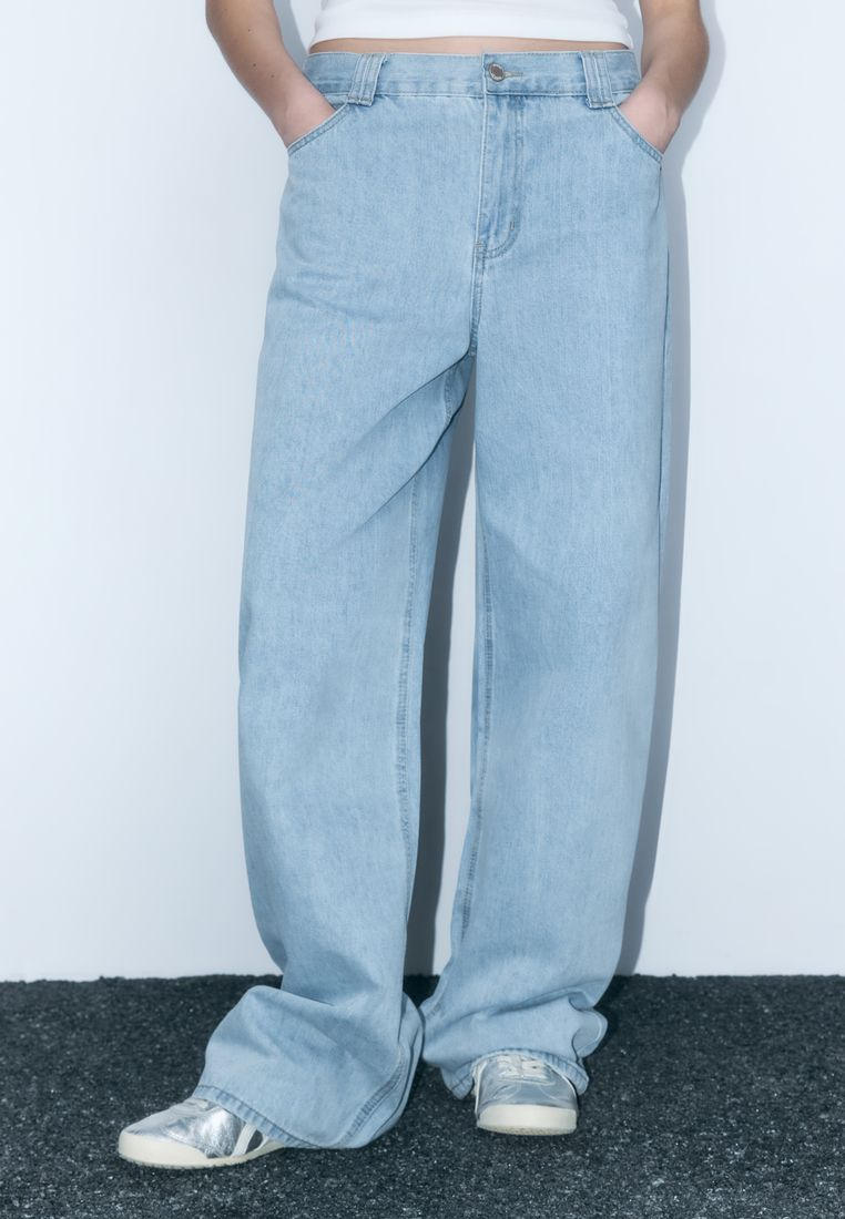 Джинсы Befree Co:Create Denim Punk, цвет: голубой, MP002XW0FJIR — купить в интернет-магазине Lamoda