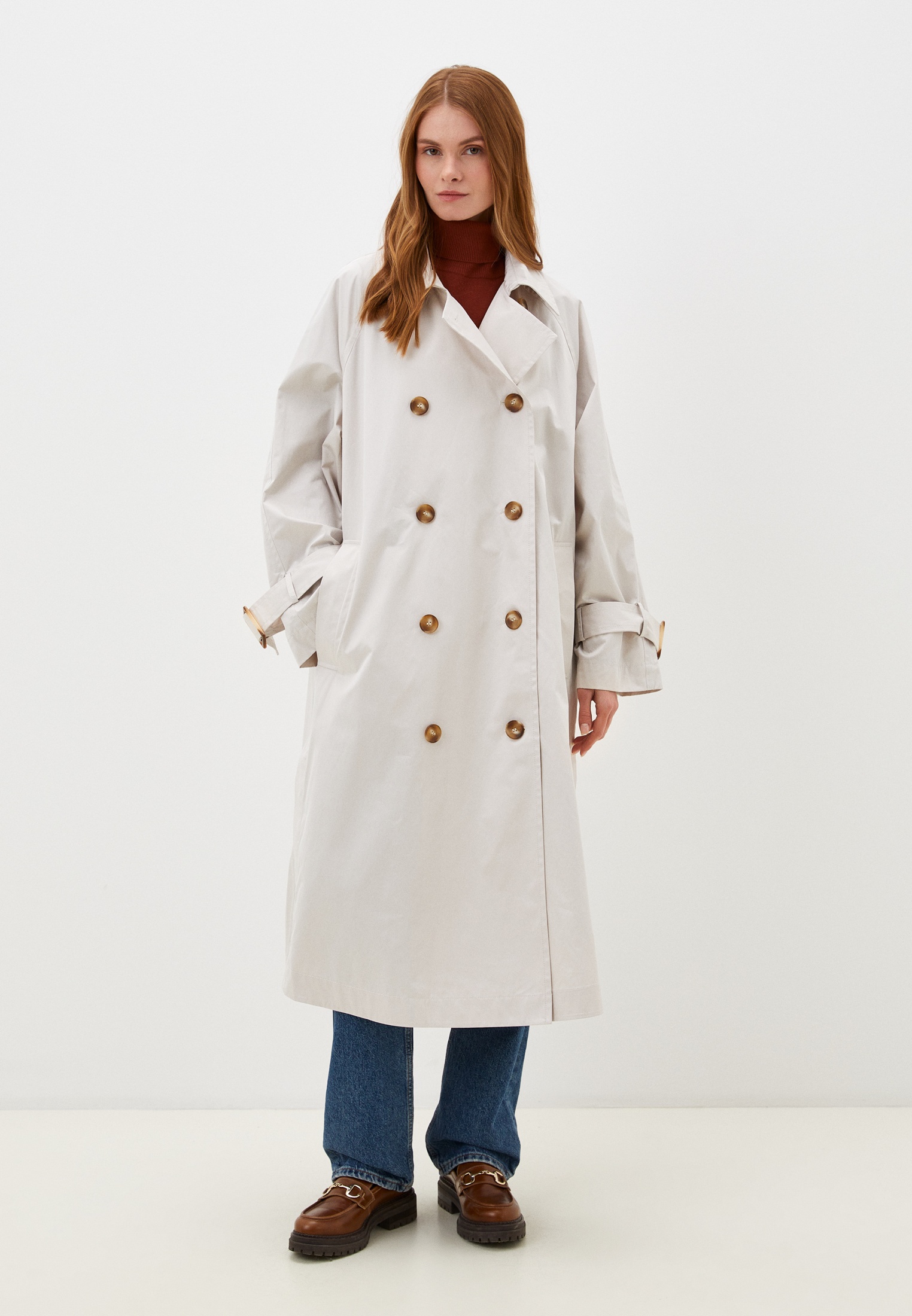 Плащ Esprit Lamoda Exclusive, цвет: бежевый, MP002XW0GFAB — купить в ...