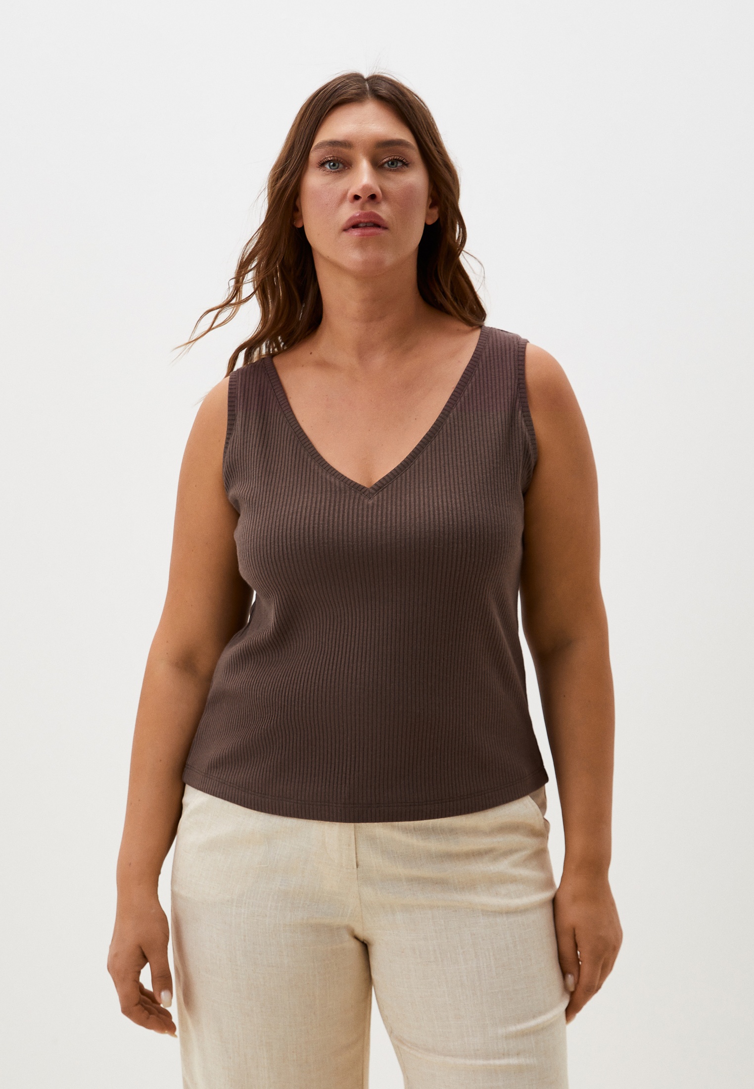 Майка Modress, цвет: коричневый, MP002XW0I5CS — купить в интернет ...