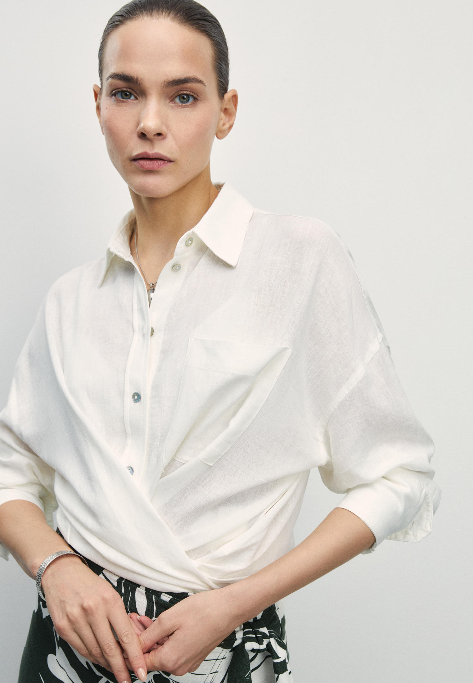 Блуза Zarina, цвет: бежевый, MP002XW0I98V — купить в интернет-магазине ...