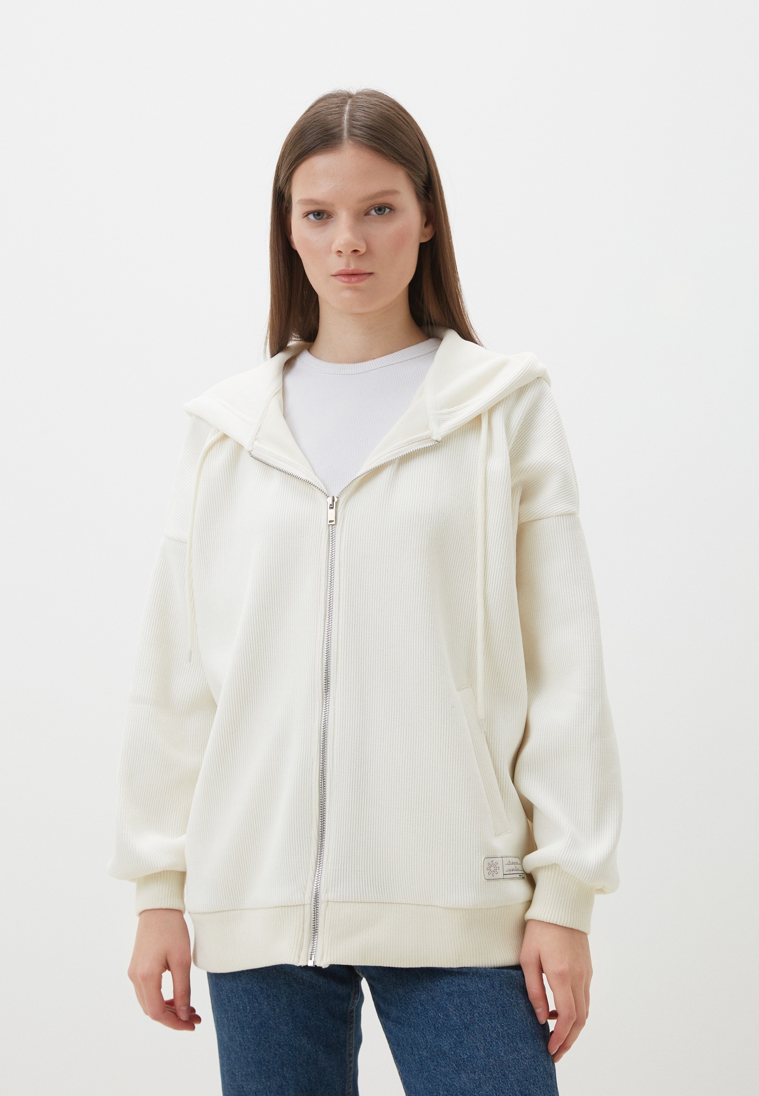 Толстовка Sela, цвет: белый, MP002XW0IGCU — купить в интернет-магазине ...