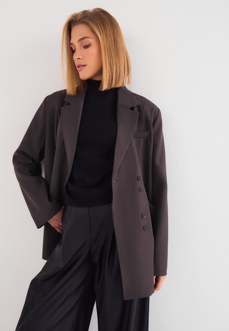 Жакет Vittoria Vicci Lamoda Online Exclusive, цвет: серый, MP002XW0IGS3 — купить в интернет ...