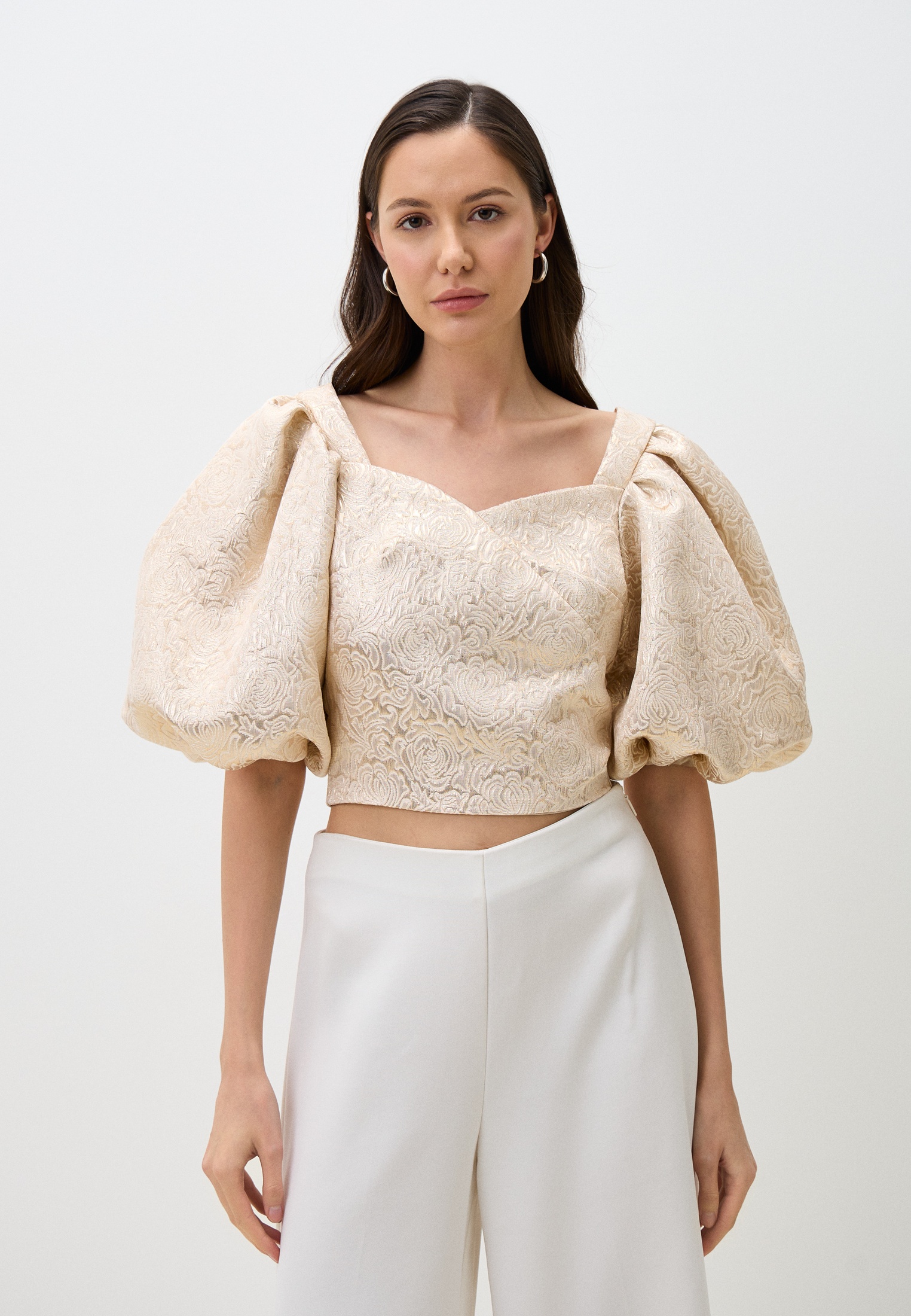 Блуза Selisa, цвет: золотой, MP002XW0II06 — купить в интернет-магазине ...