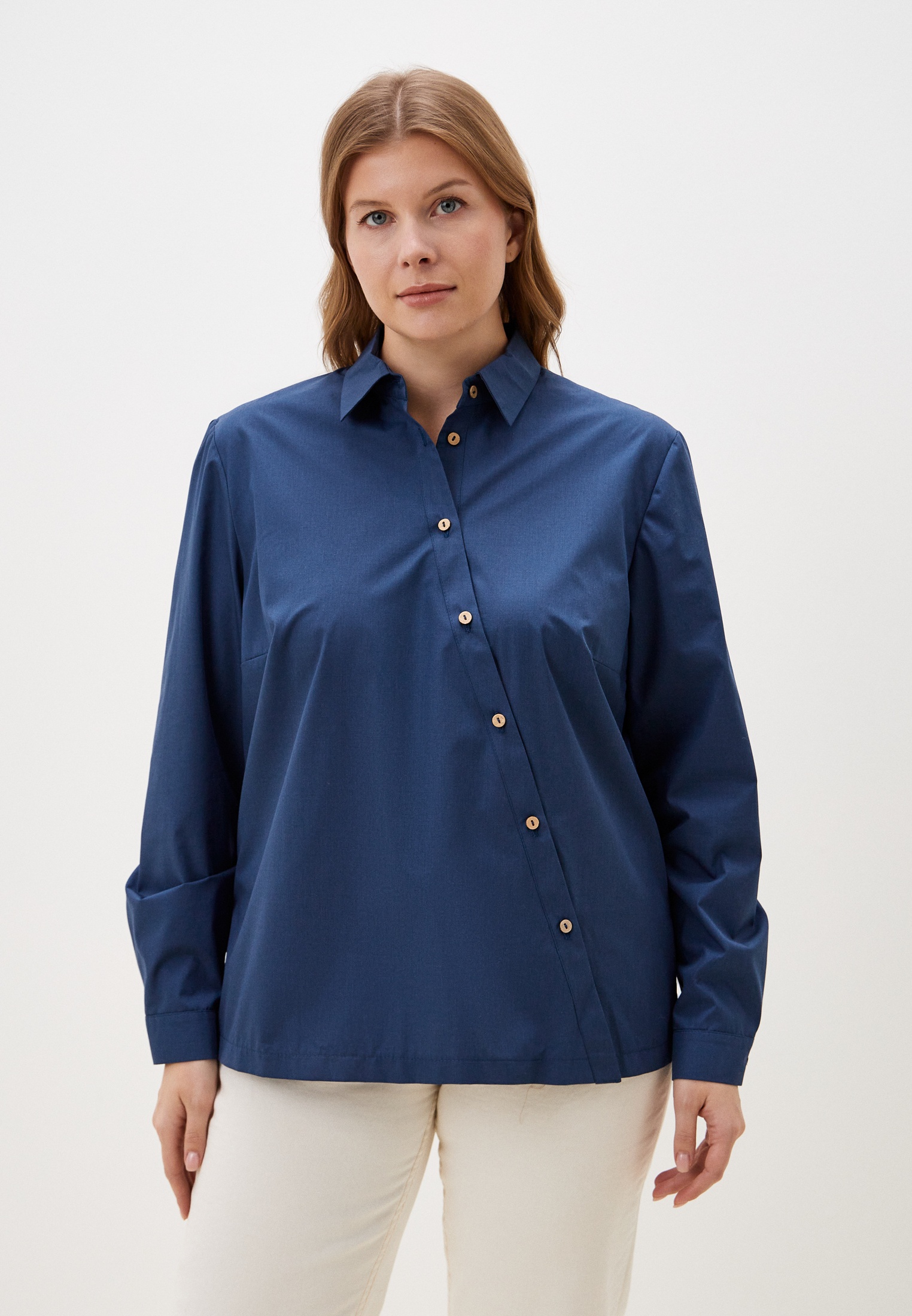 Рубашка Balsako, цвет: синий, MP002XW0IL5U — купить в интернет-магазине ...