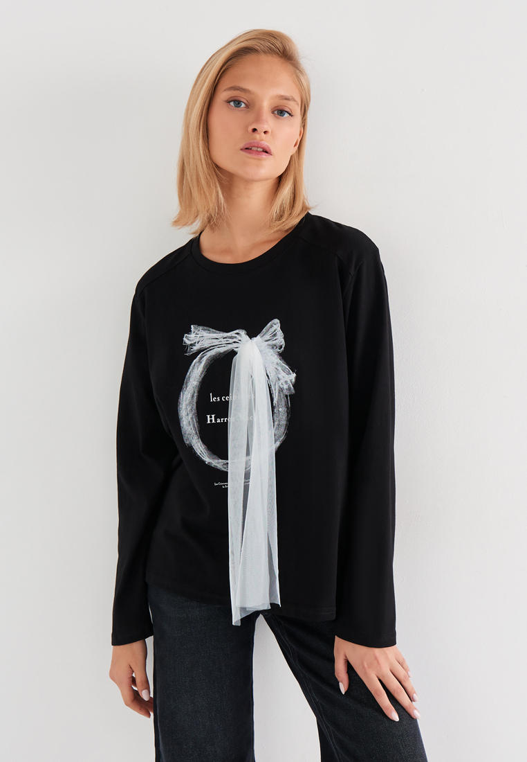Лонгслив Vittoria Vicci Lamoda Online Exclusive, цвет: черный, MP002XW0IO9L — купить в интернет ...