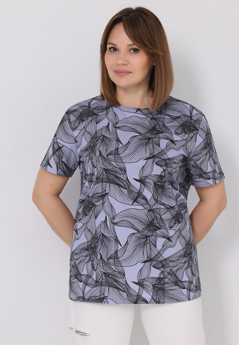 Футболка Апрель, цвет: фиолетовый, MP002XW0J3IJ — купить в интернет ...