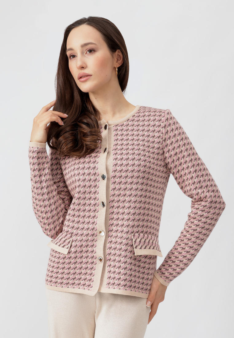 Кардиган Vivawool, цвет: розовый, MP002XW0J3LL — купить в интернет ...