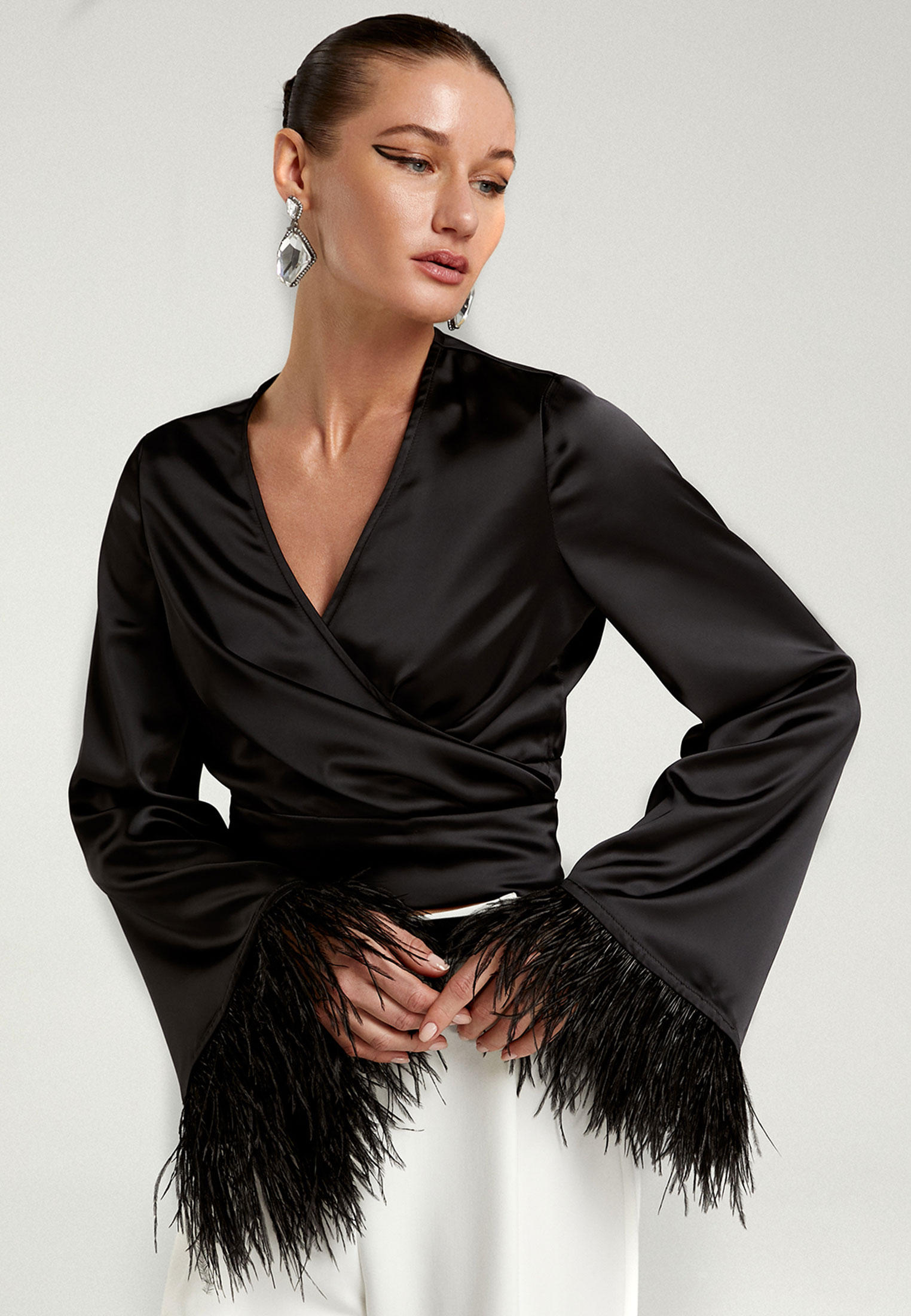 Блуза 2Mood, цвет: черный, MP002XW0J648 — купить в интернет-магазине Lamoda