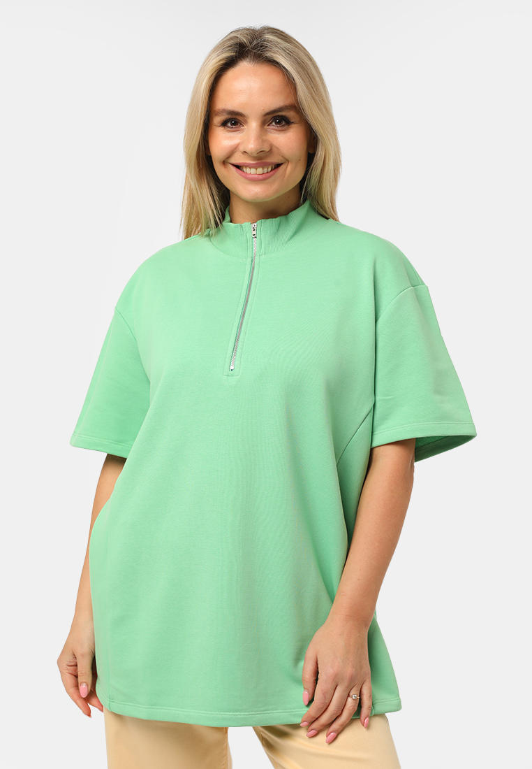 Олимпийка Helena Vera, цвет: зеленый, XD001XW00AI0 — купить в интернет ...