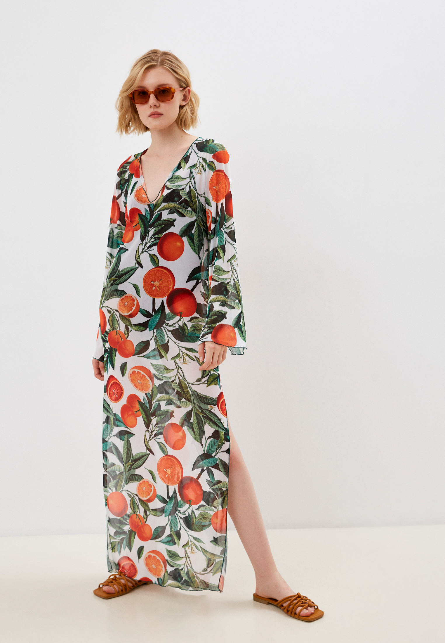 Платье пляжное Aelite Lamoda Exclusive, цвет: белый, MP002XW0JVQF ...