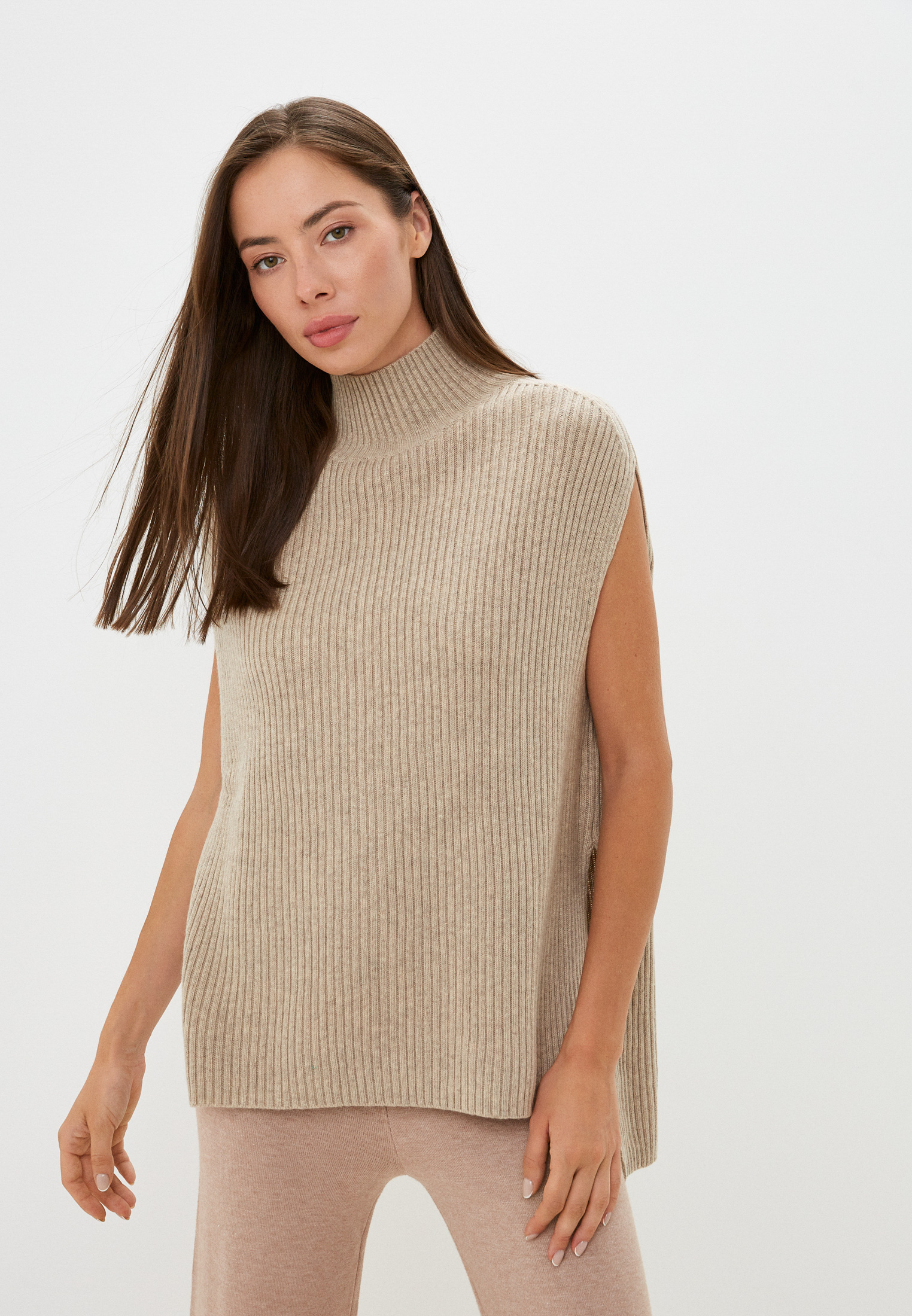 Жилет Urban Tiger Premium wool, цвет: бежевый, MP002XW0KBAL — купить в ...