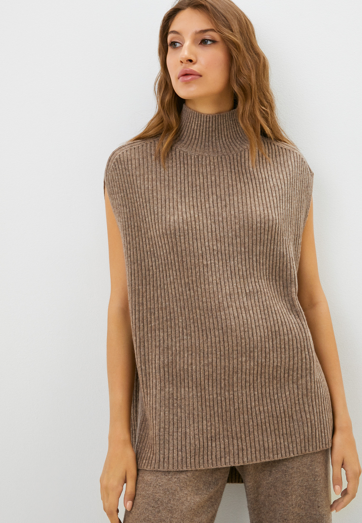 Жилет Urban Tiger Premium wool, цвет: коричневый, MP002XW0KBAR — купить ...