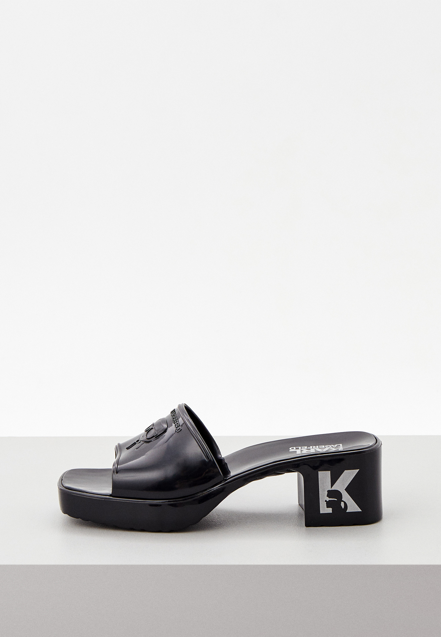 Сабо Karl Lagerfeld, цвет: черный, MP002XW0KCMJ — купить в интернет ...