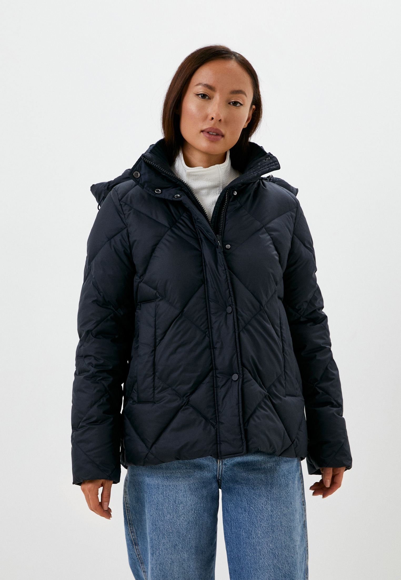 Пуховик Marc O'Polo, цвет: синий, MP002XW0KL8K — купить в интернет-магазине Lamoda