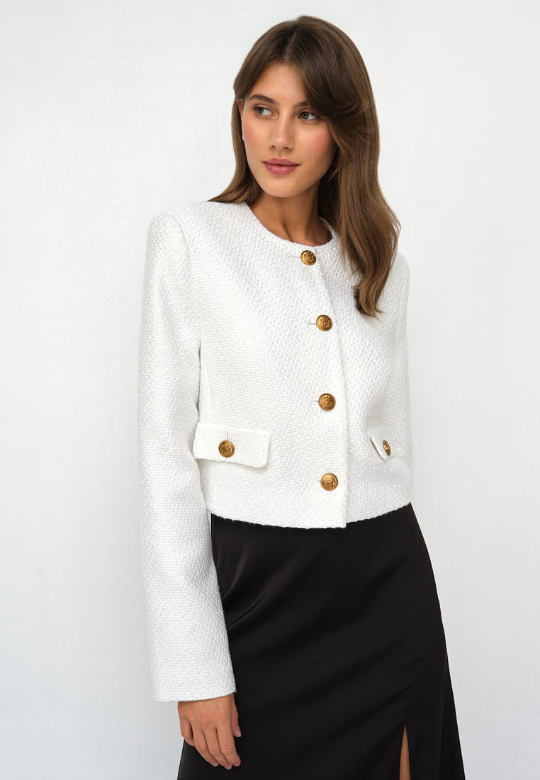 Жакет Mollis, цвет: белый, MP002XW0KXDS — купить в интернет-магазине Lamoda