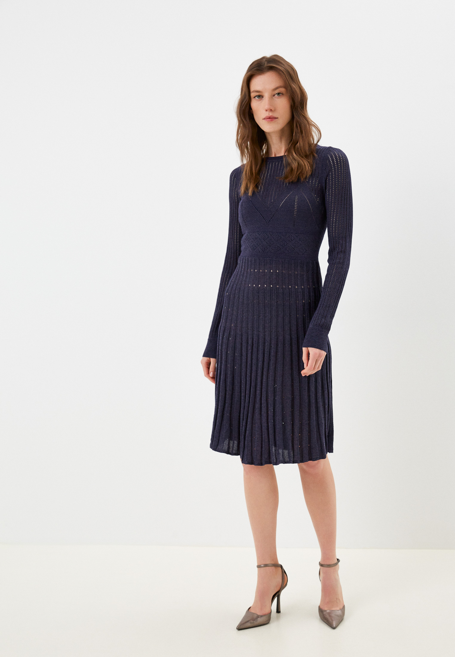Платье Moda di Lusso, цвет: синий, MP002XW0KYC9 — купить в интернет ...