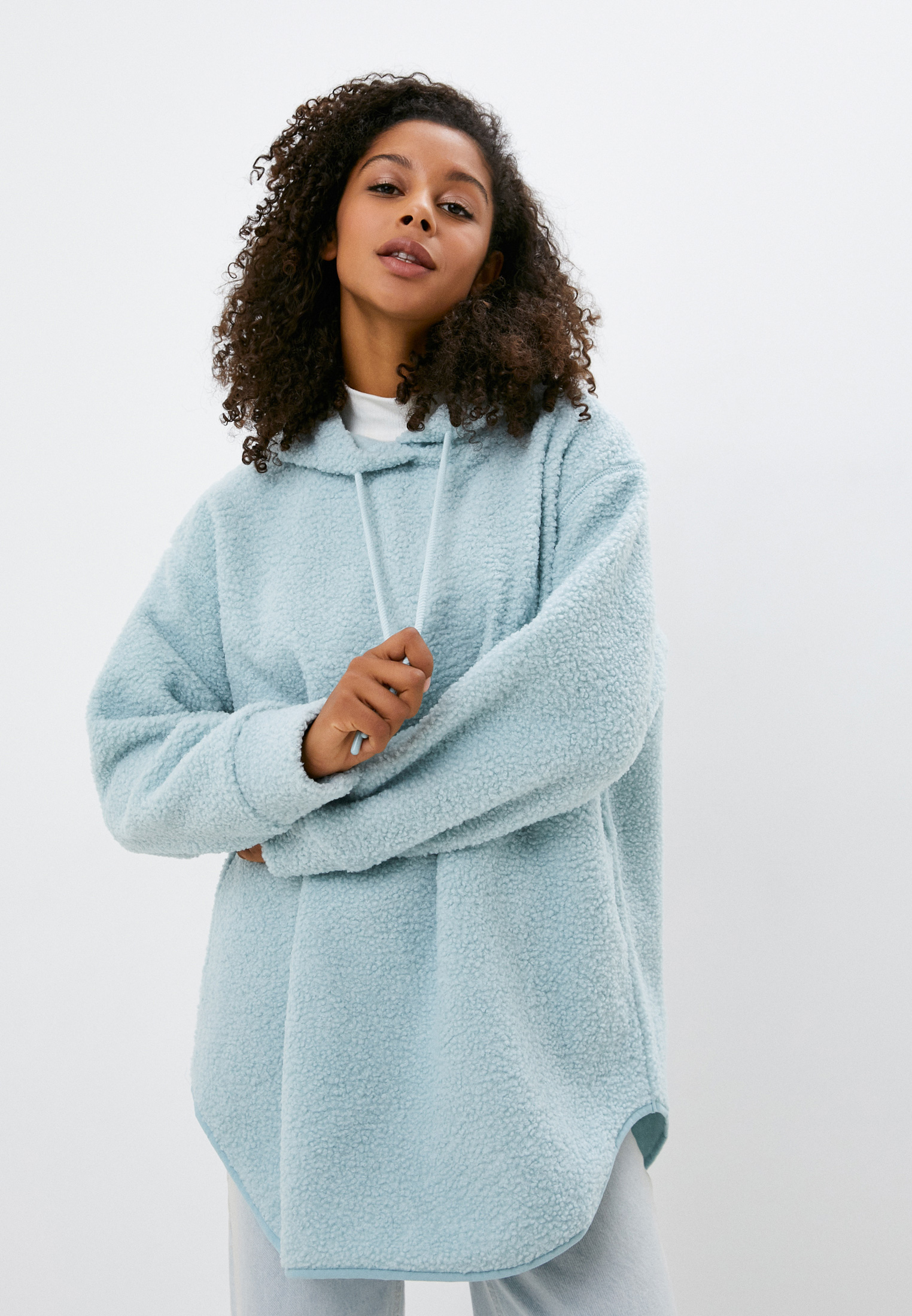 Худи O'STIN, цвет: бирюзовый, MP002XW0KZLX — купить в интернет-магазине Lamoda