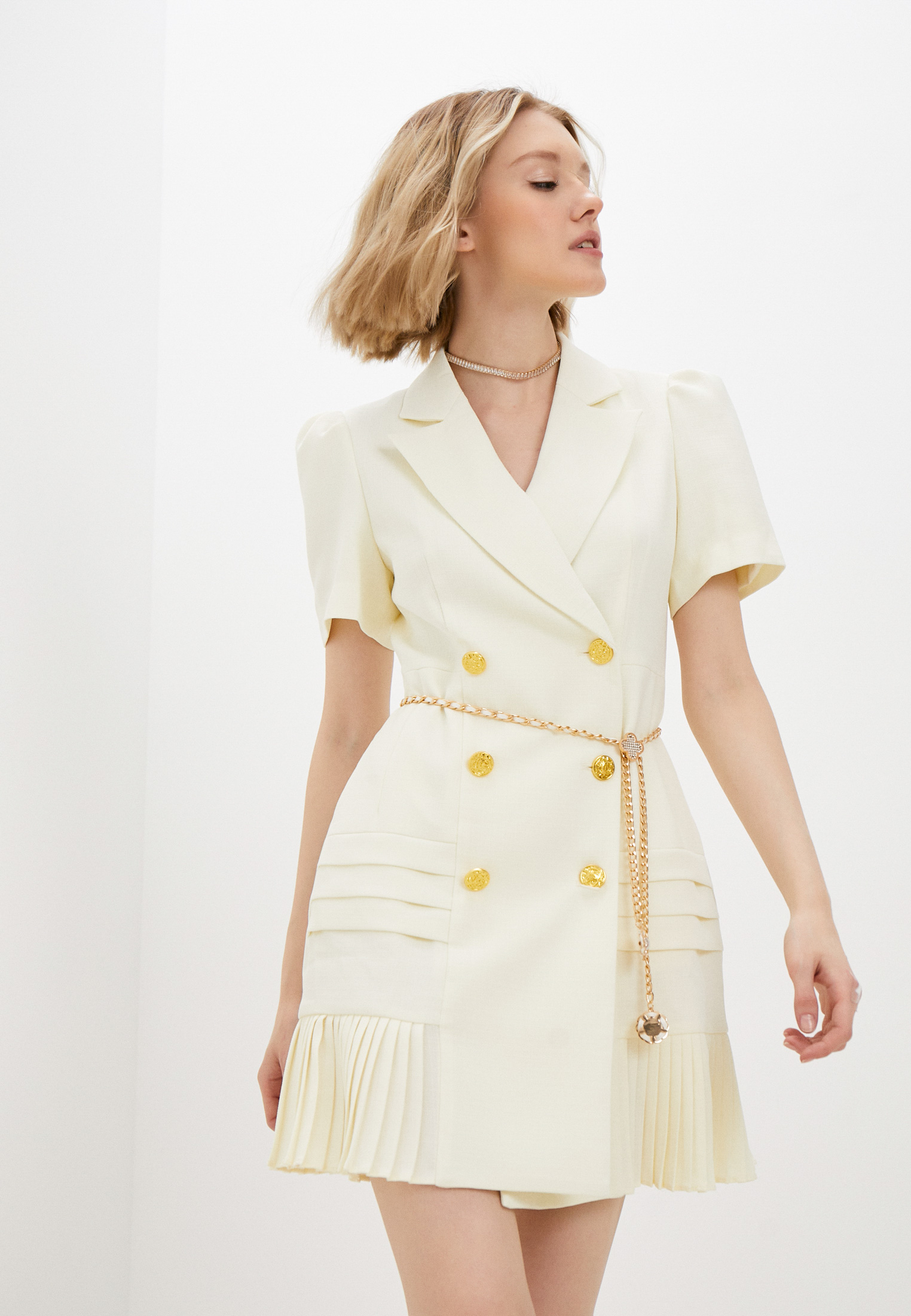 Платье Miss Chic, цвет: белый, MP002XW0L094 — купить в интернет ...