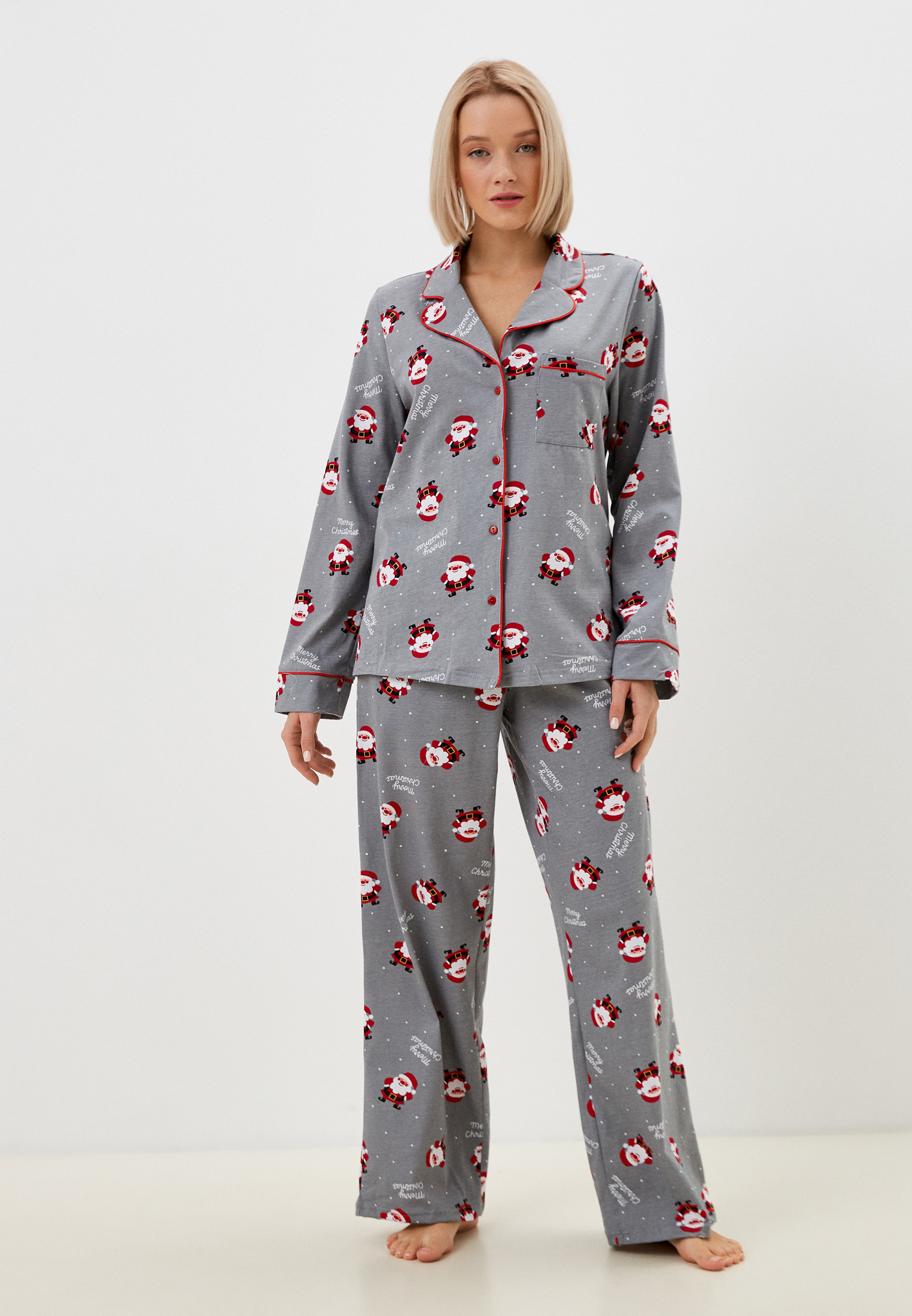 Пижама Kaftan цвет серый Mp002xw0l6b8 — купить в интернет магазине Lamoda