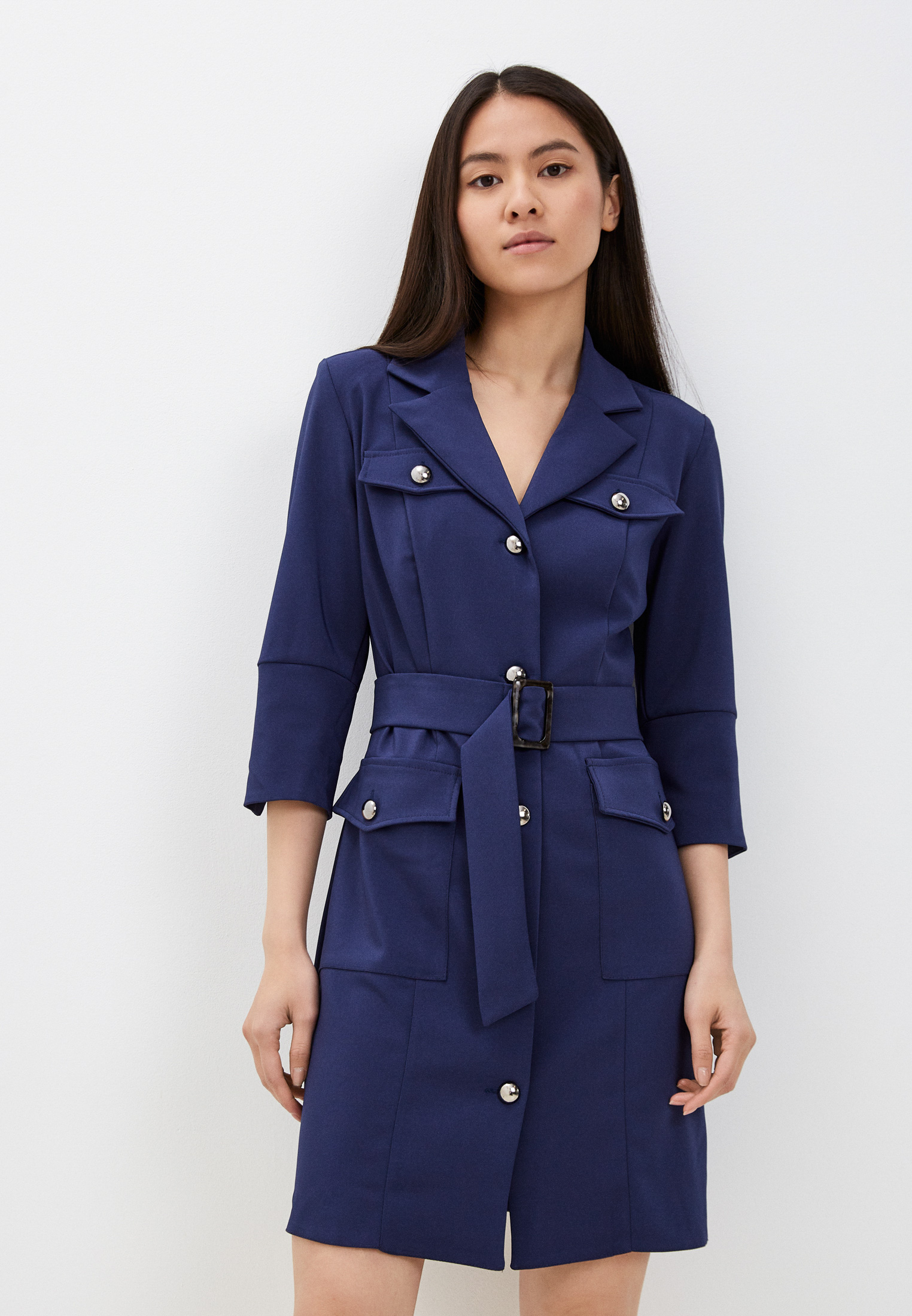 Платье Selisa, цвет: синий, MP002XW0LBX9 — купить в интернет-магазине ...