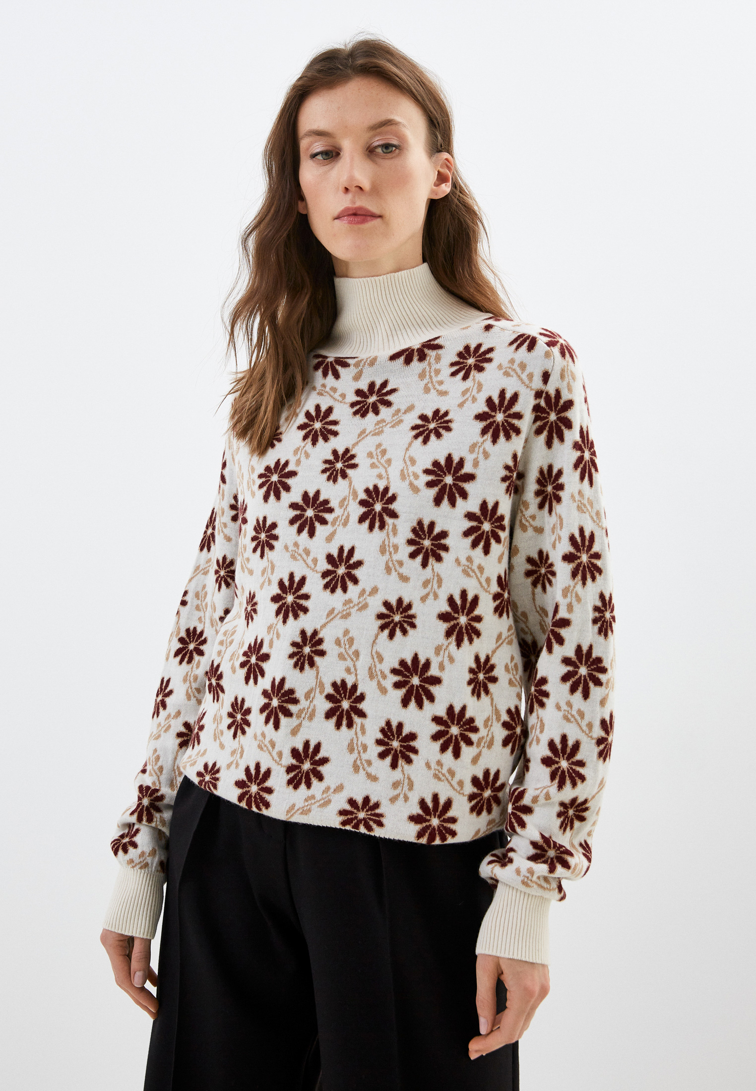 Свитер Laroom, цвет: белый, MP002XW0LLX5 — купить в интернет-магазине ...