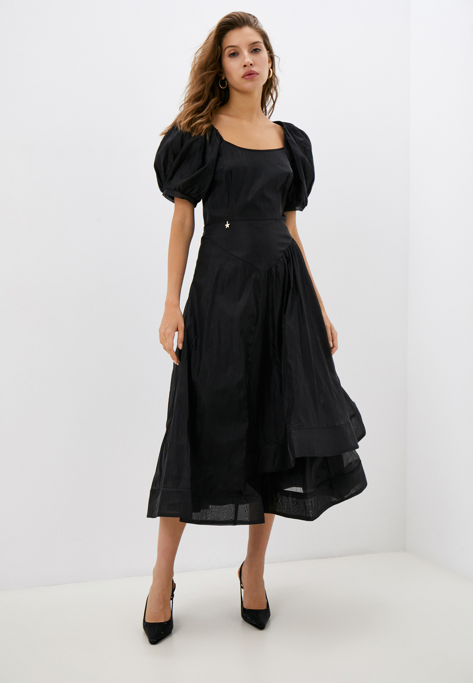 Платье Sample Room SR Charlotte, цвет: черный, MP002XW0LLX6 — купить в ...