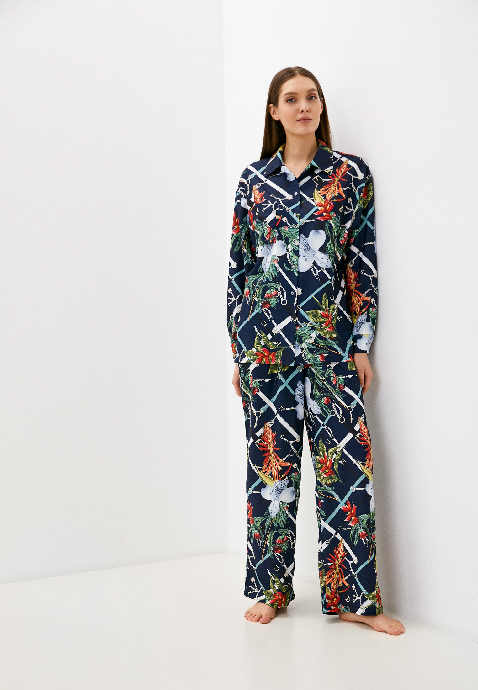 Пижама Kaftan, цвет: синий, MP002XW0LMVB — купить в интернет-магазине ...