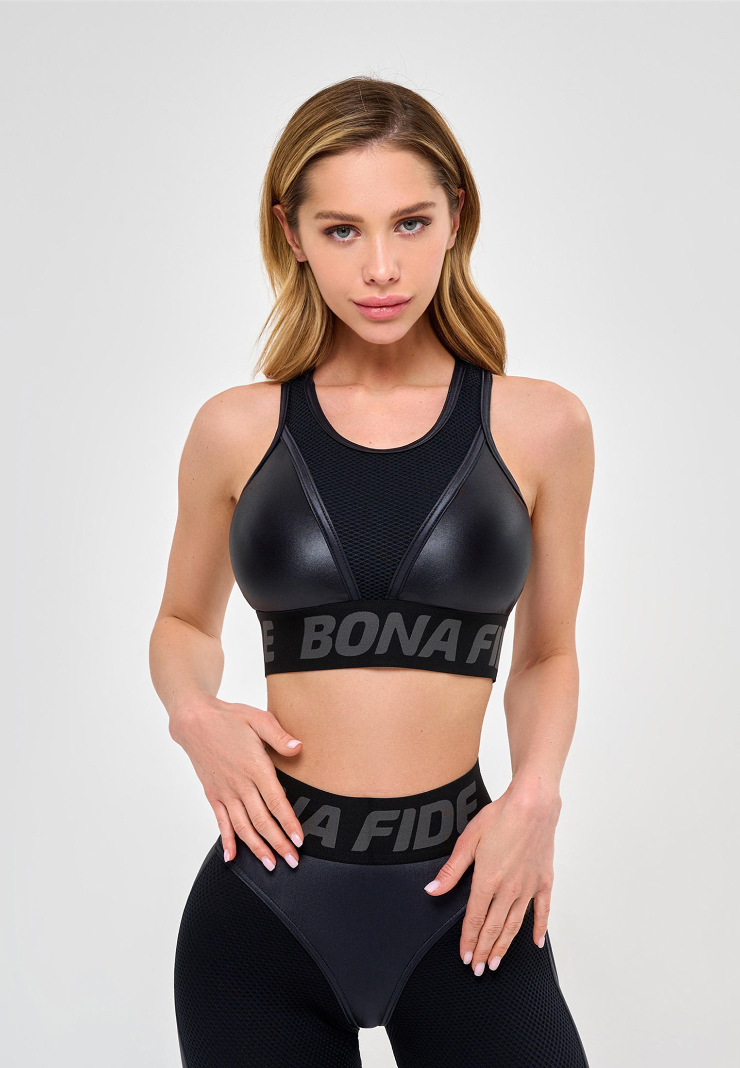 Топ спортивный Bona Fide Top For Top, цвет: черный, MP002XW0LXKT ...