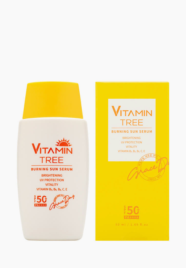 Сыворотка для лица Grace Day солнцезащитная с витаминами SPF50+ PA ...