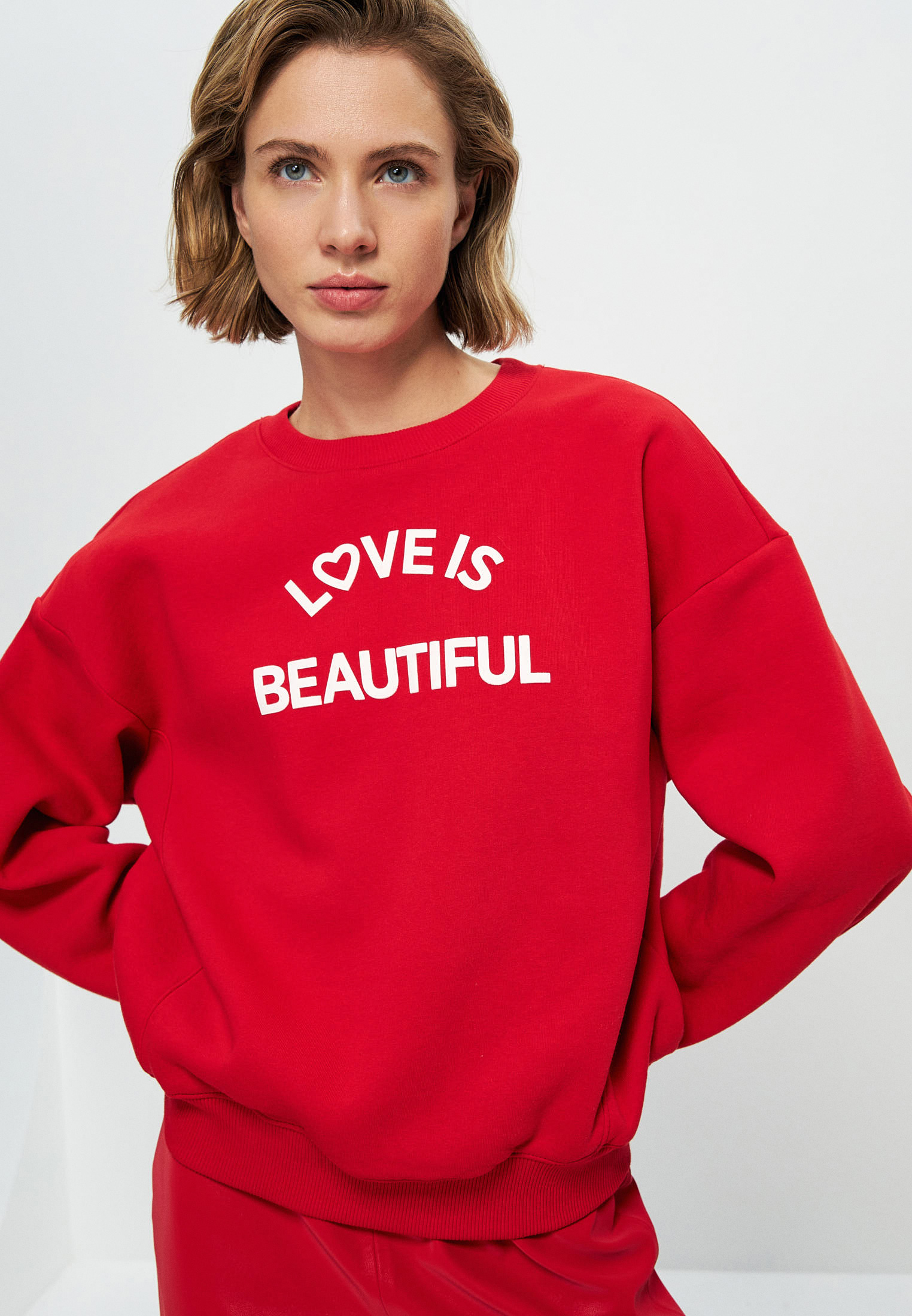 Свитшот Zarina LIMITED COLLECTION, цвет: красный, MP002XW0MCUC — купить ...