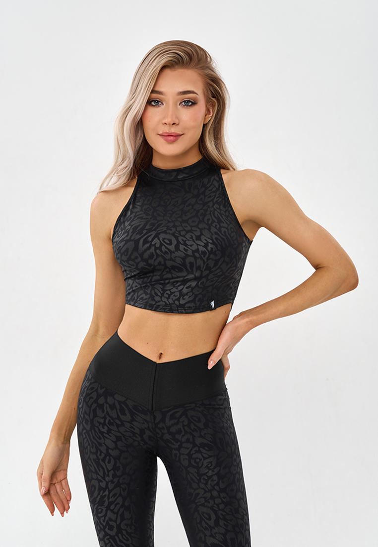 Топ спортивный Bona Fide Top Slim, цвет: черный, MP002XW0MLC1 — купить ...