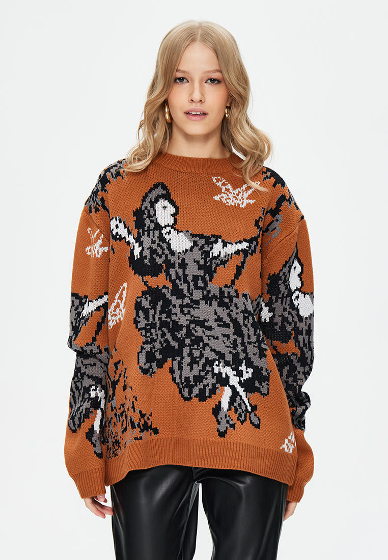 Джемпер Miss Chic, цвет: коричневый, MP002XW0MOCX — купить в интернет ...