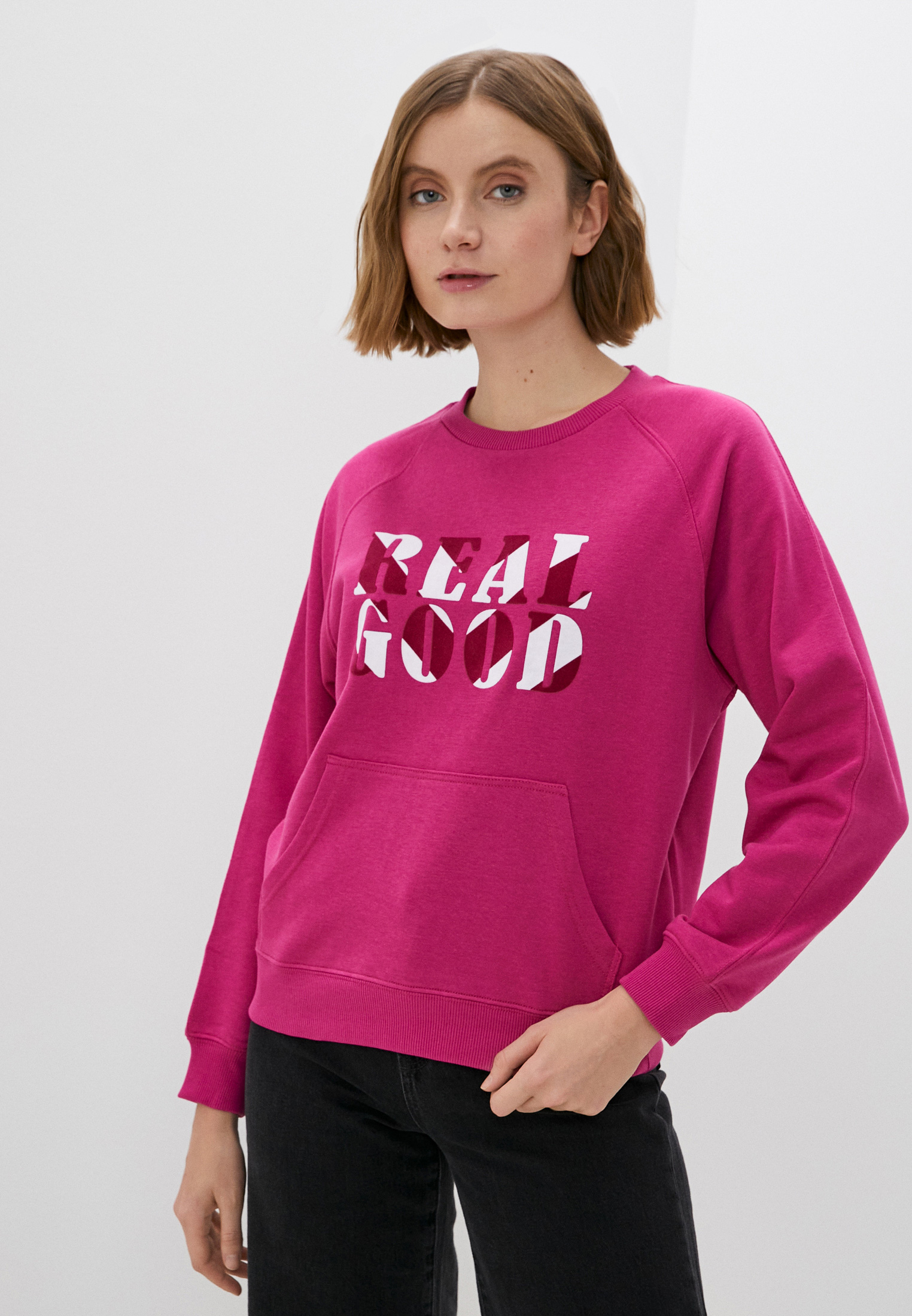 Свитшот Colin's, цвет: фуксия, MP002XW0MODL — купить в интернет ...