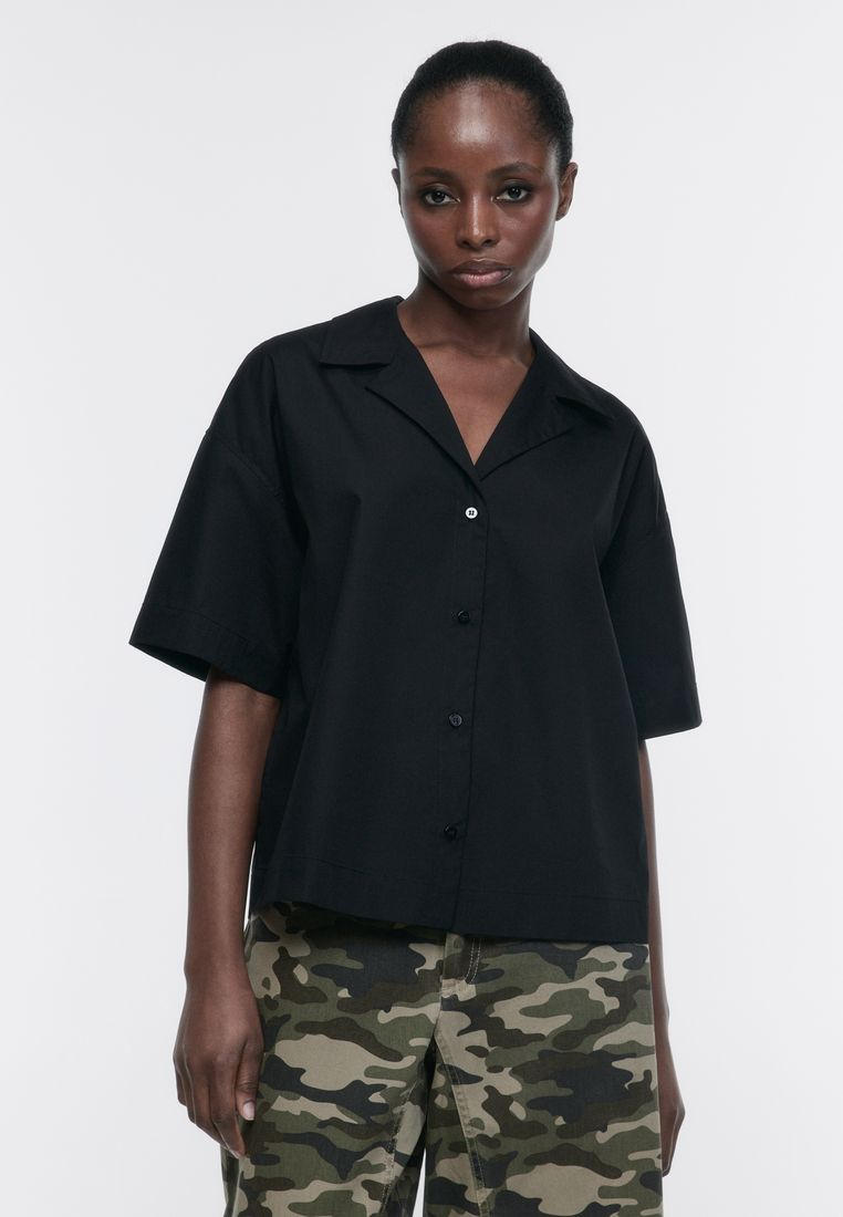 Блуза Befree, цвет: черный, MP002XW0MWDQ — купить в интернет-магазине ...