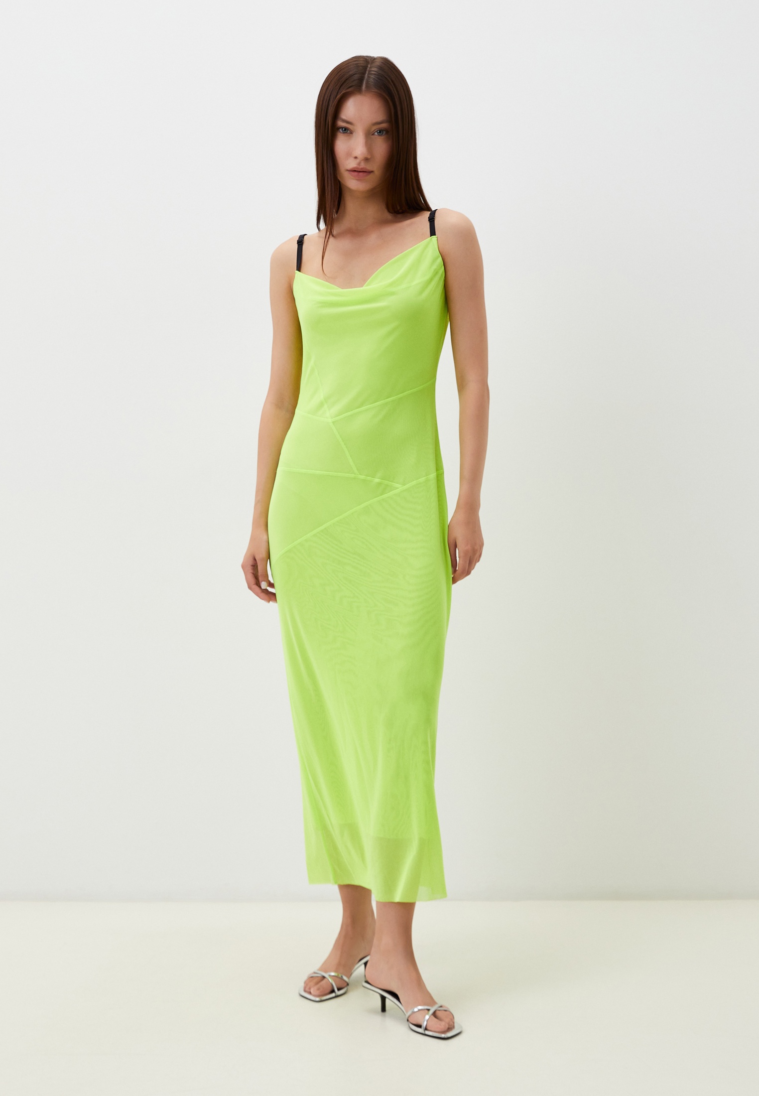 Платье Laroom, цвет: зеленый, MP002XW0MYIJ — купить в интернет-магазине ...