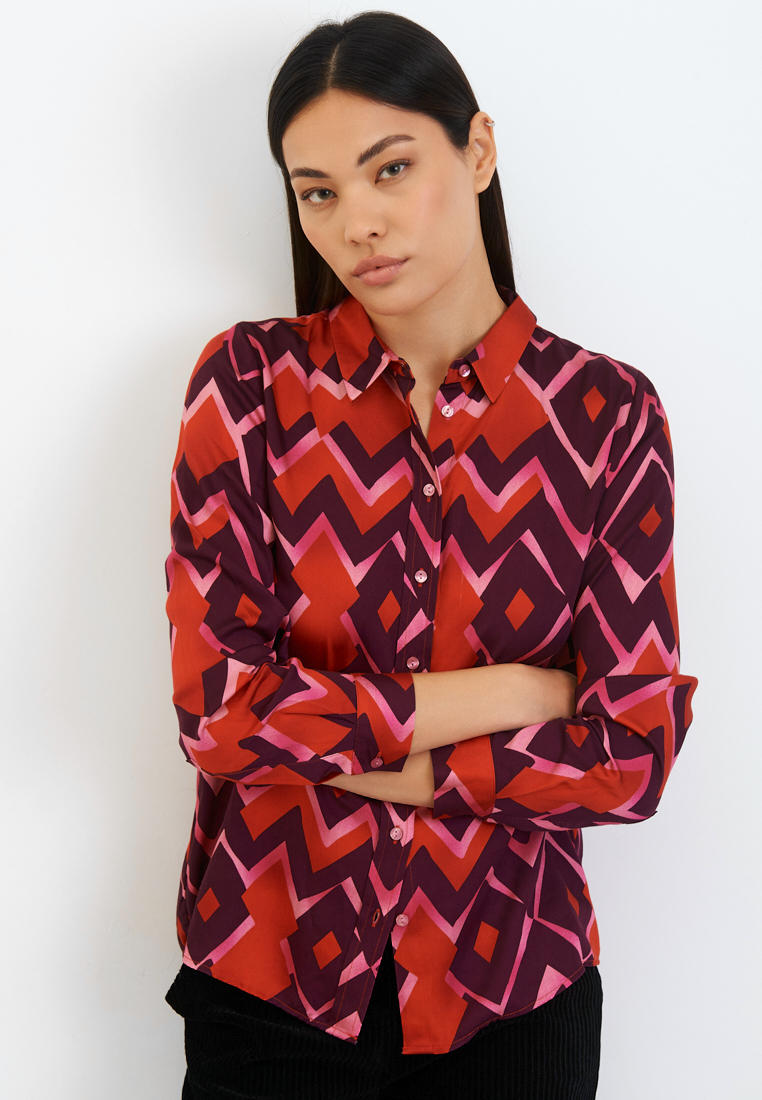 Блуза Elisa.and.Me Lamoda Exclusive, цвет: красный, XD001XW013KE ...