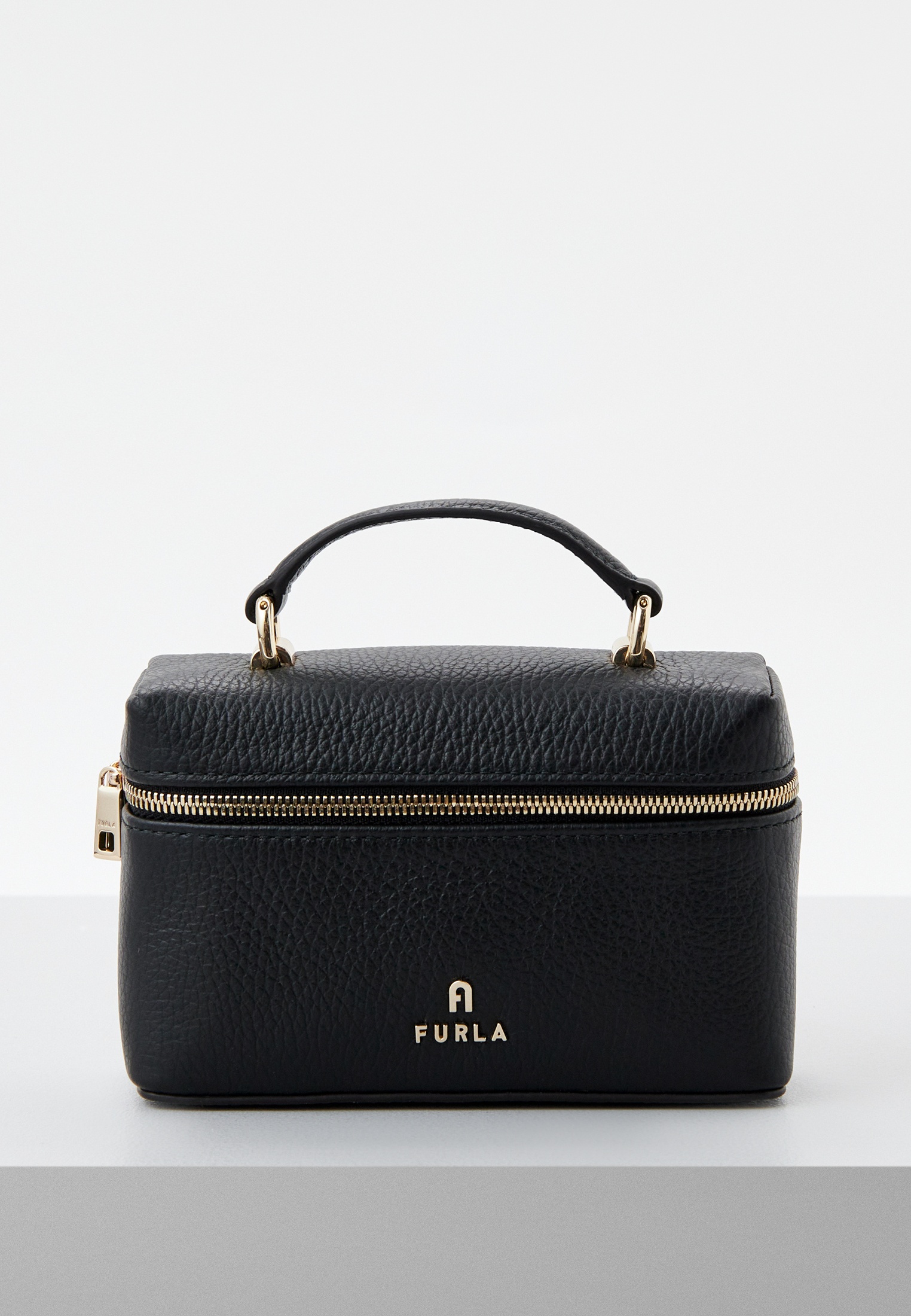 Сумка Furla FURLA CAMELIA MICRO VANITY CASE CROSSBODY, цвет: черный ...