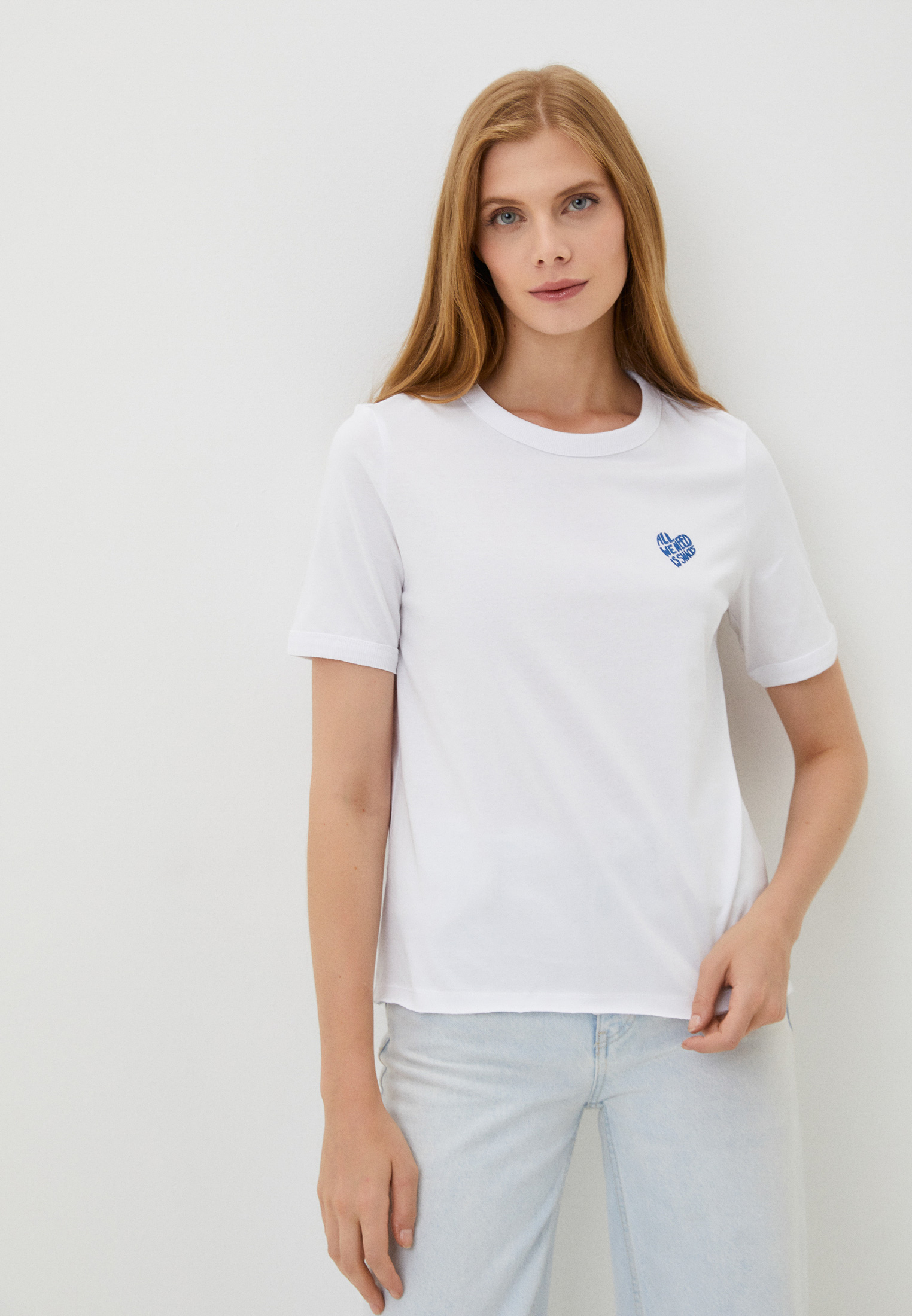 Футболка Esprit Lamoda Exclusive, цвет: белый, MP002XW0OEQA — купить в ...