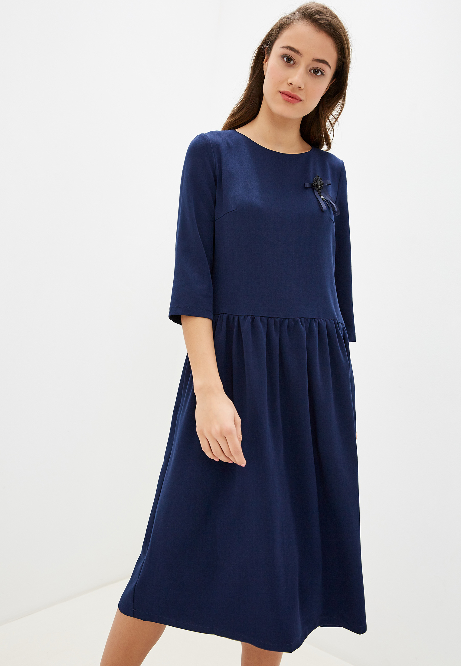 Платье Adele Fashion, цвет: синий, MP002XW0OLYO — купить в интернет ...
