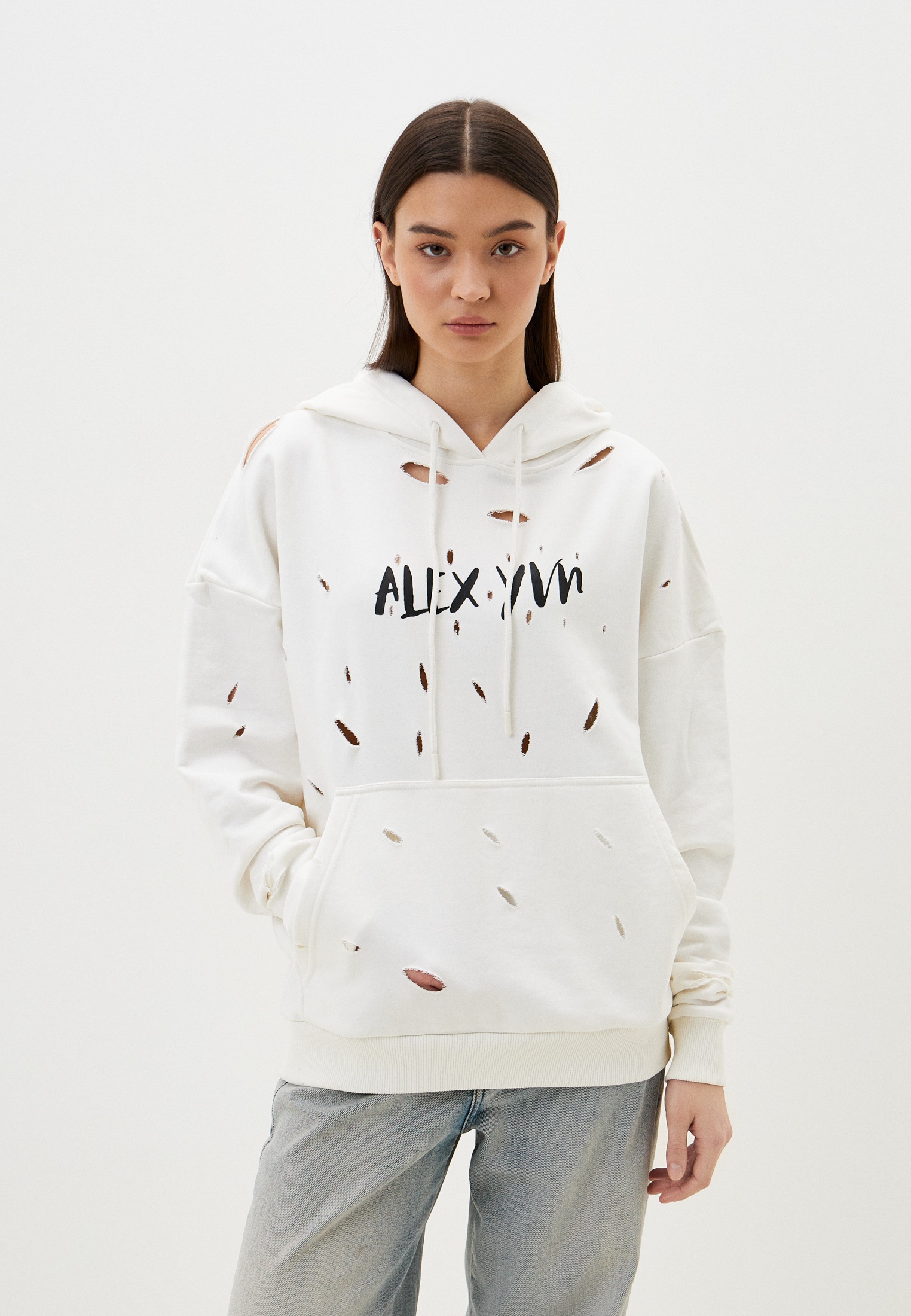Худи Alex Yvn, цвет: белый, MP002XW0OMLO — купить в интернет-магазине ...