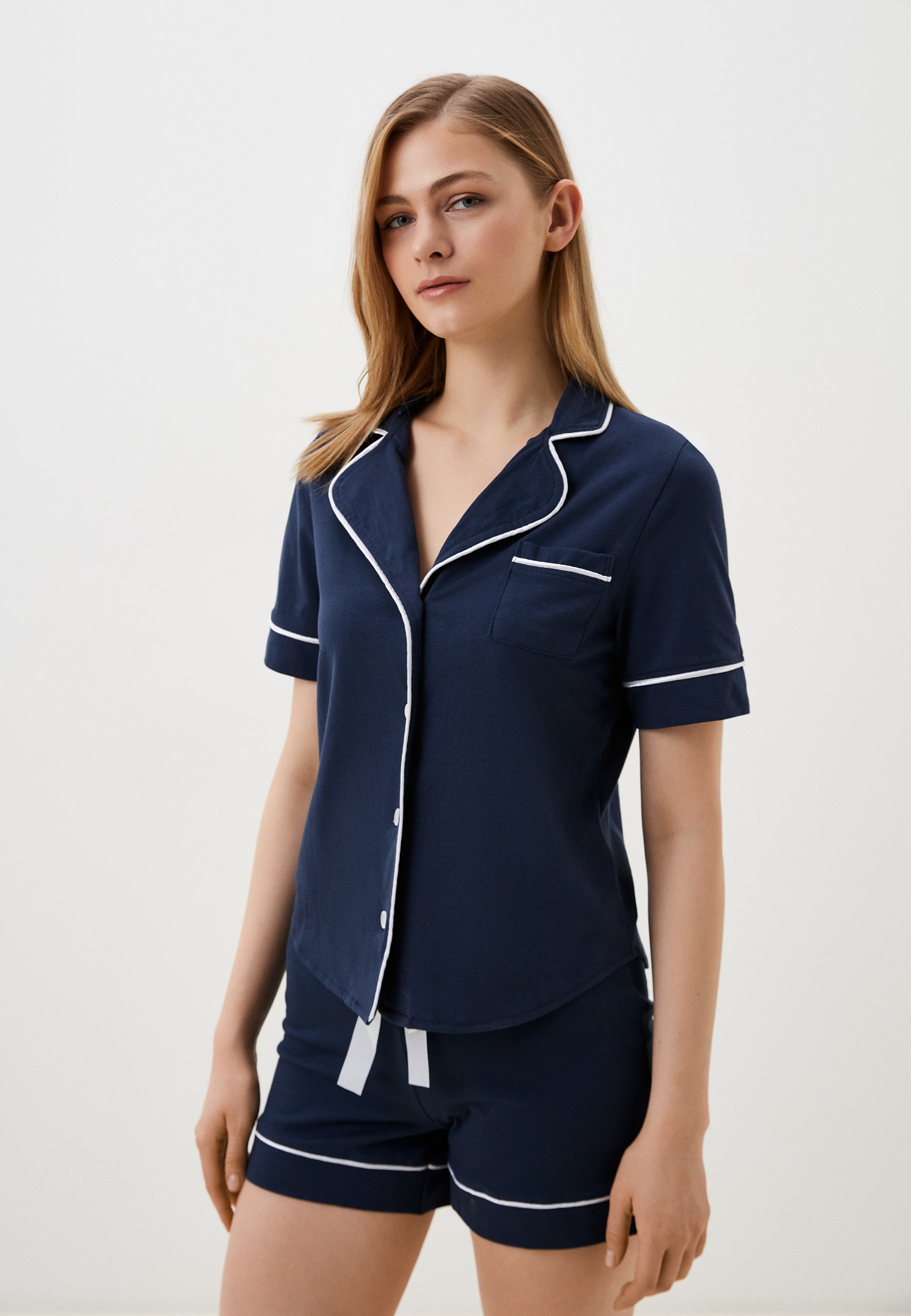 Пижама Alex Yvn, цвет: синий, MP002XW0OMLR — купить в интернет-магазине ...