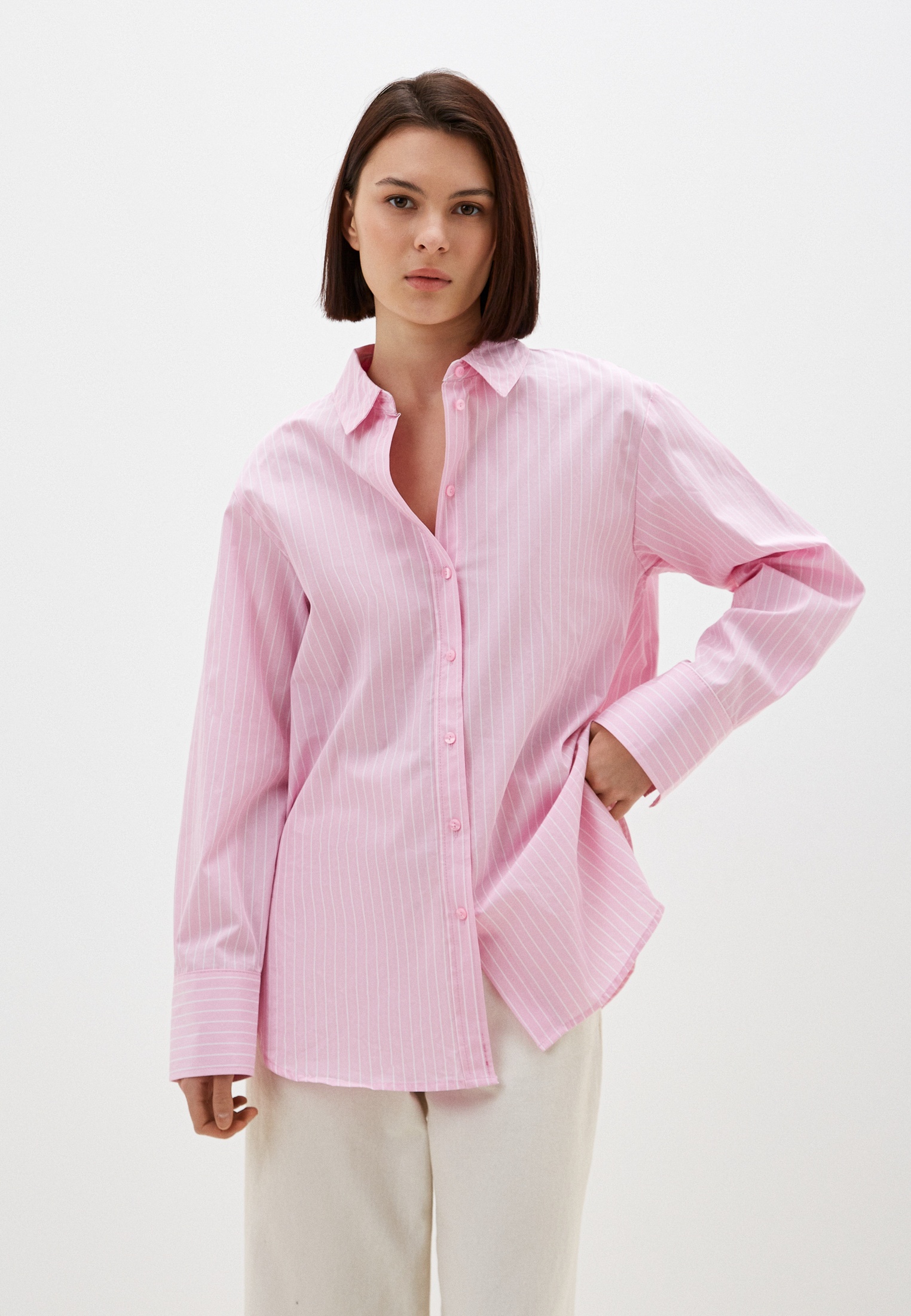 Рубашка Zarina, цвет: розовый, MP002XW0OPQN — купить в интернет ...