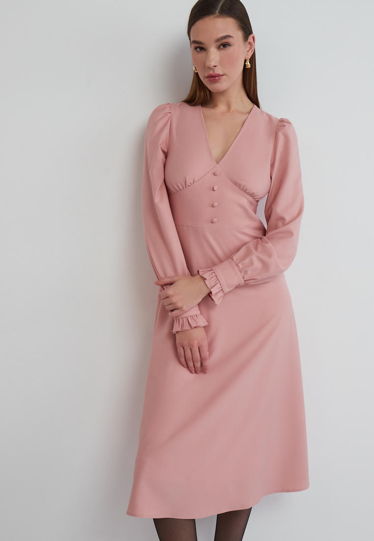 Платье Vittoria Vicci, цвет: розовый, MP002XW0OYVD — купить в интернет-магазине Lamoda