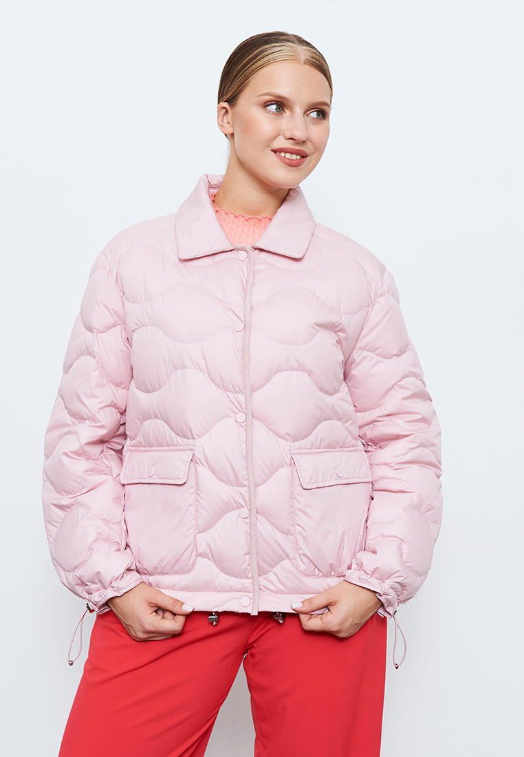 Куртка стеганая Gerry Weber, цвет: розовый, MP002XW0PAD1 — купить в ...
