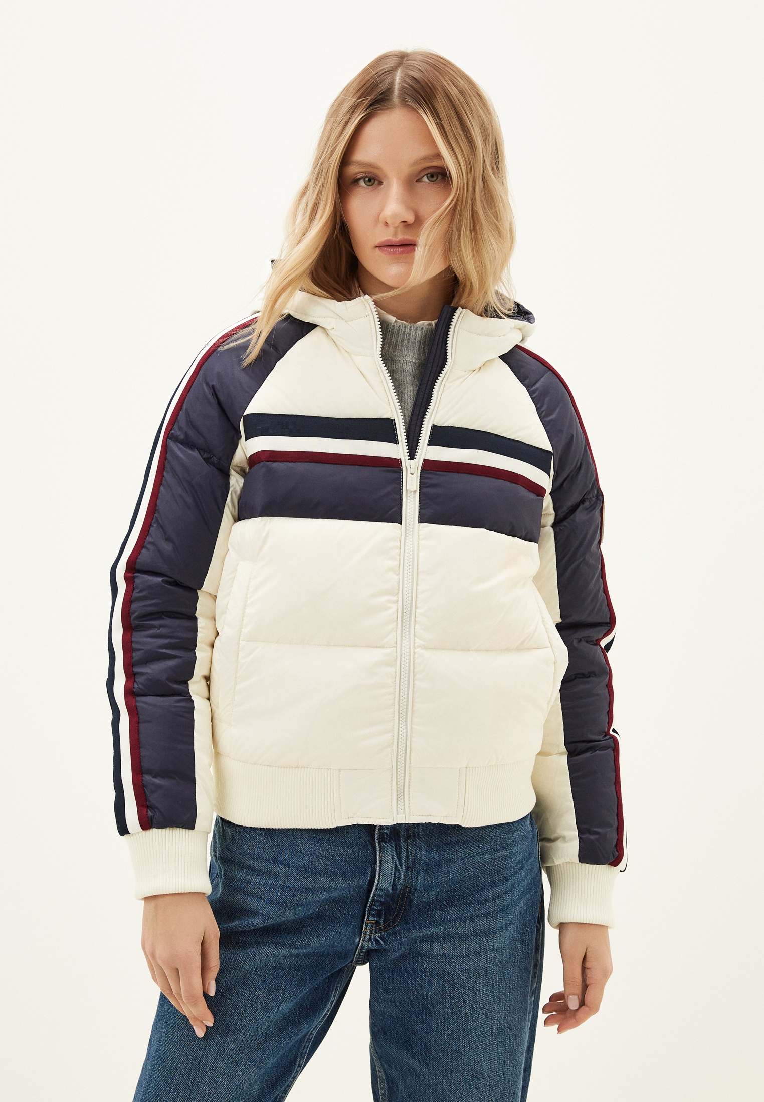 Пуховик U.S. Polo Assn., цвет: белый, MP002XW0PAKI — купить в интернет ...