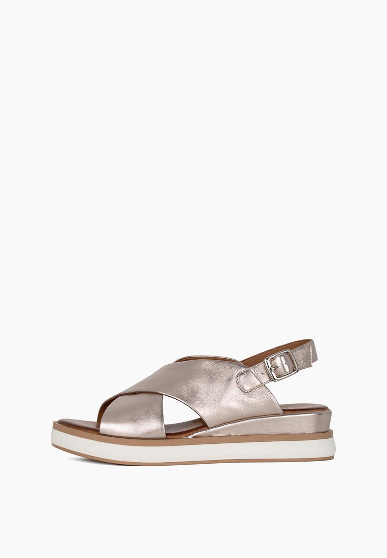 Сандалии TJ Collection, цвет: серебряный, MP002XW0PEZM — купить в ...