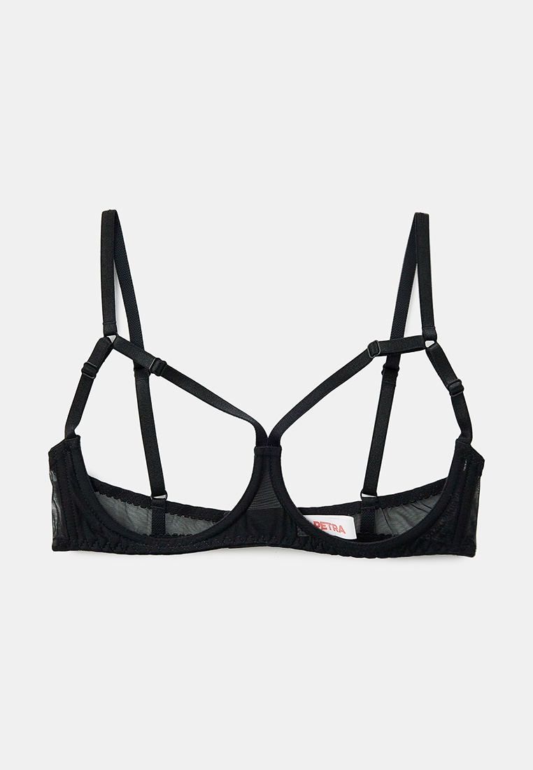 Бюстгальтер Petra Basic Mars Black, цвет: черный, MP002XW0PHE0 — купить в интернет-магазине Lamoda