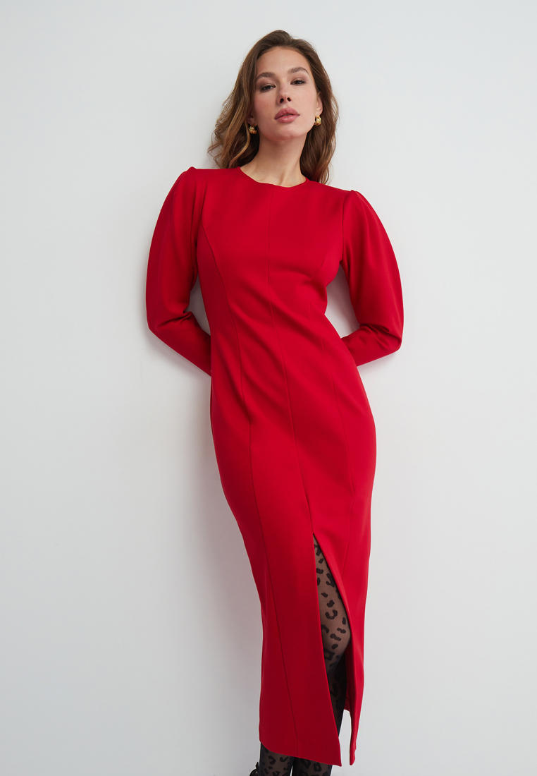 Платье Vittoria Vicci, цвет: красный, MP002XW0PIIZ — купить в интернет-магазине Lamoda