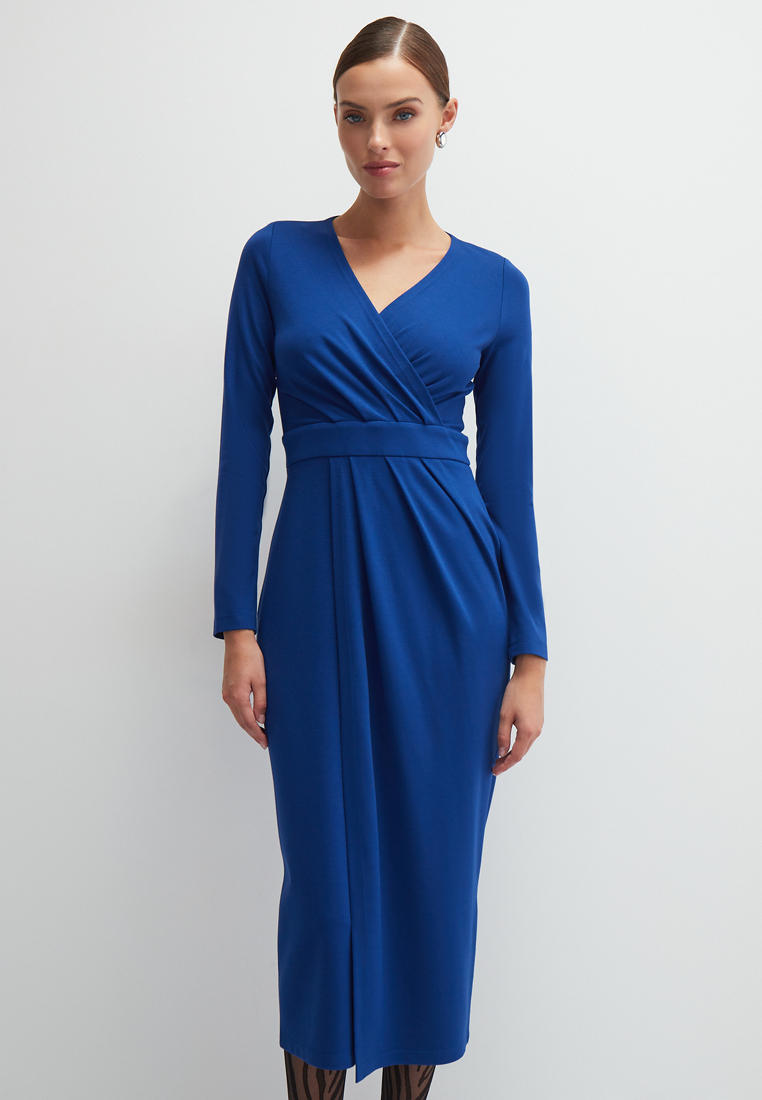 Платье Vittoria Vicci, цвет: синий, MP002XW0PIJ0 — купить в интернет-магазине Lamoda